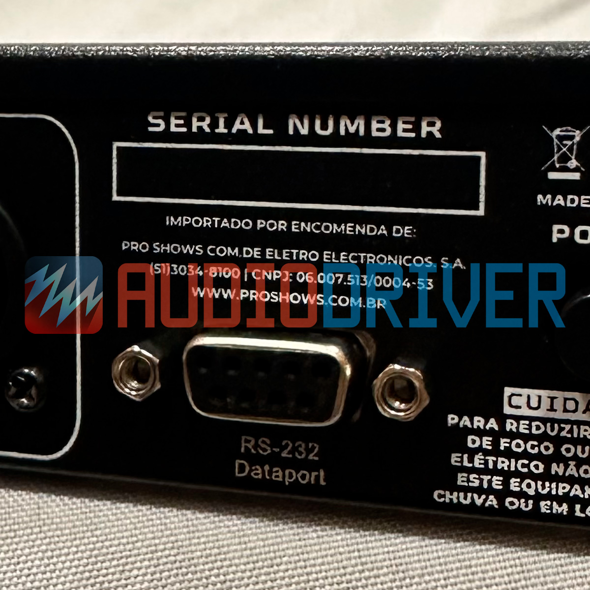 Processador de Áudio DBR DX48 – Controle e Qualidade Profissional ...