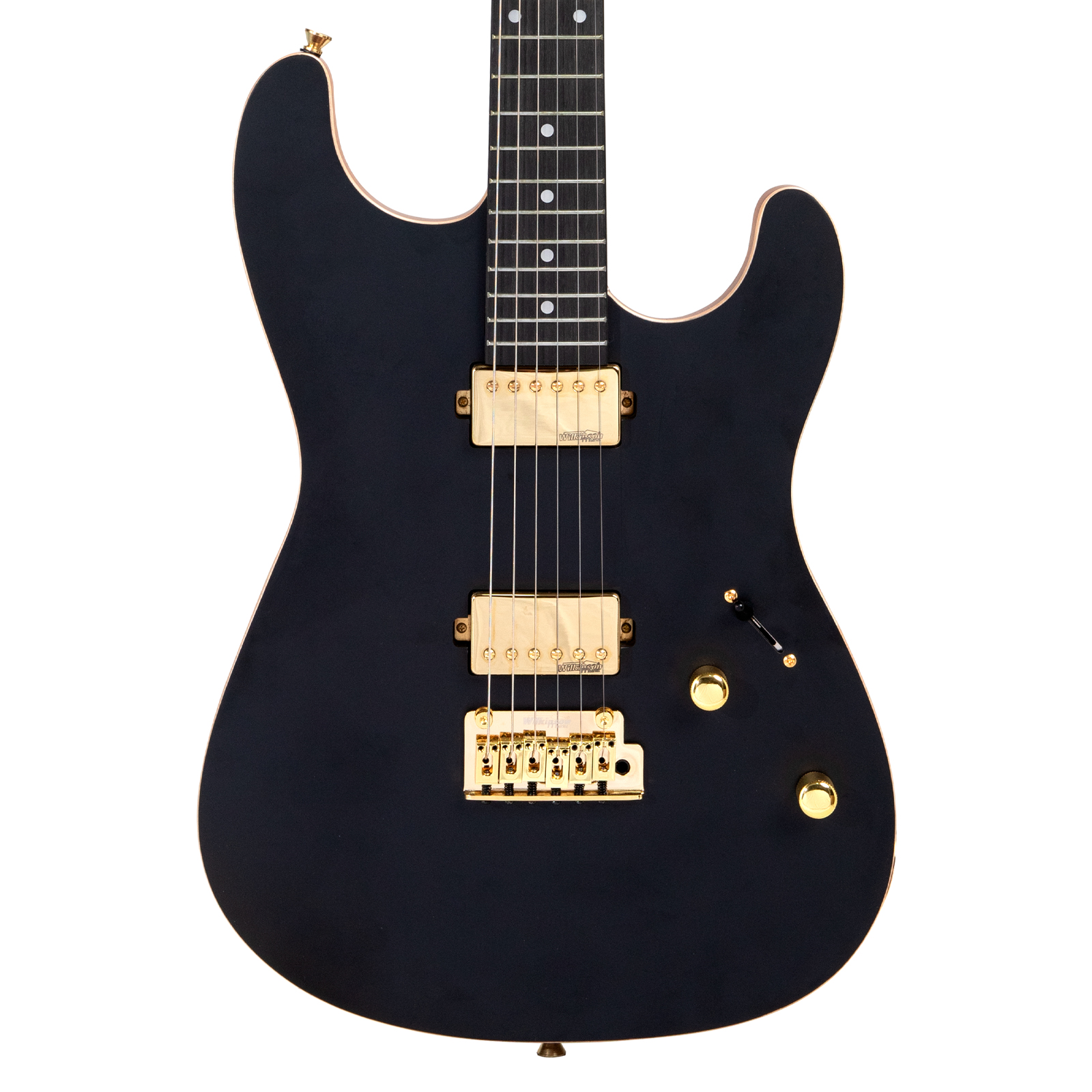 Guitarra Benson Hardy Modern Black and Gold – Potência e Estilo ...