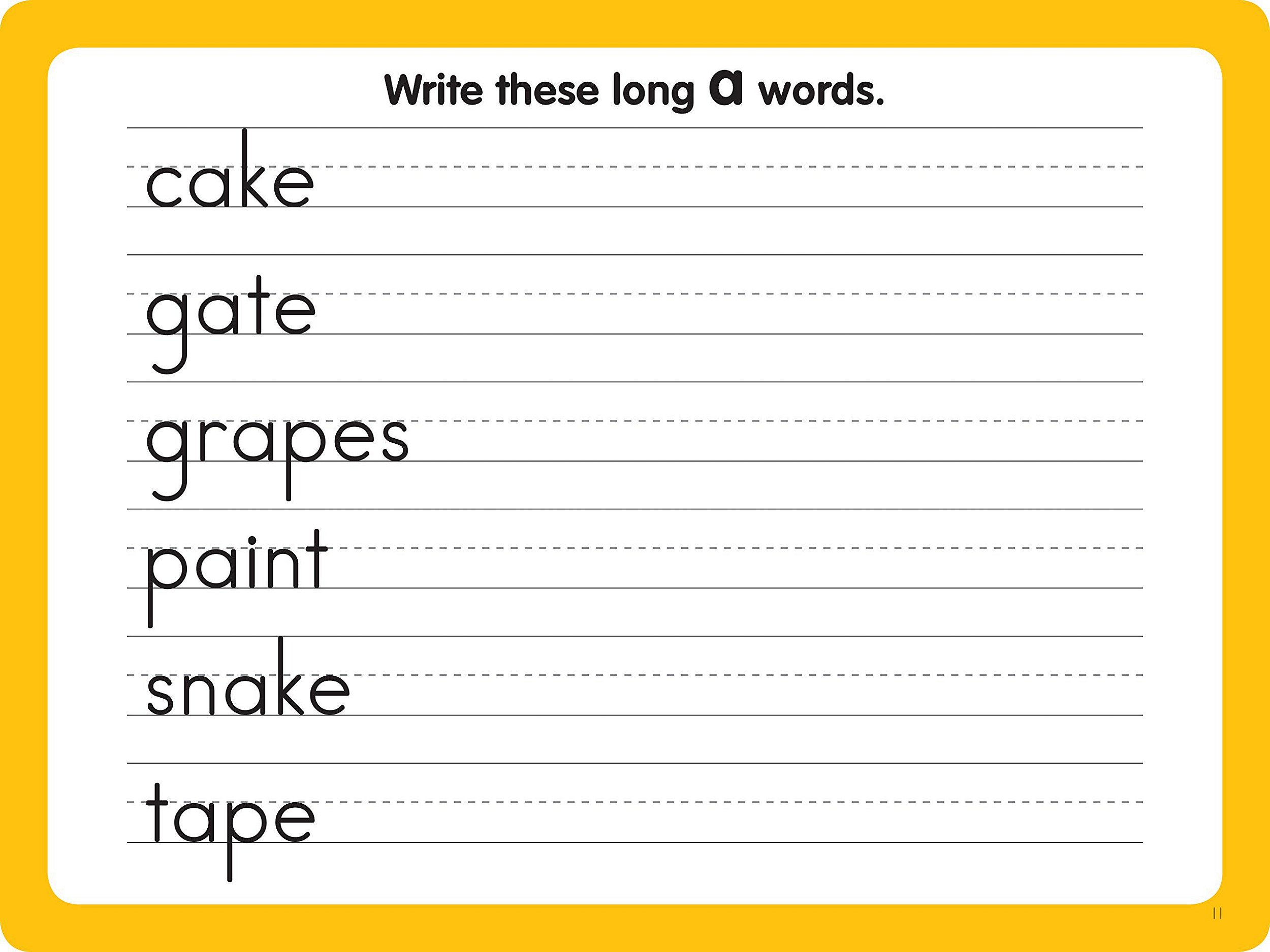 learning mats long vowels - Books R Toys