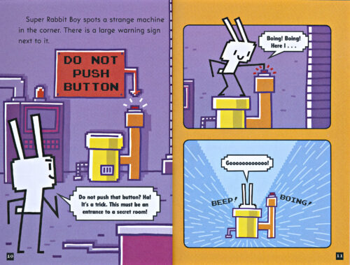 press start super rabbit boy vs. super rabbit boss - Books & Toys