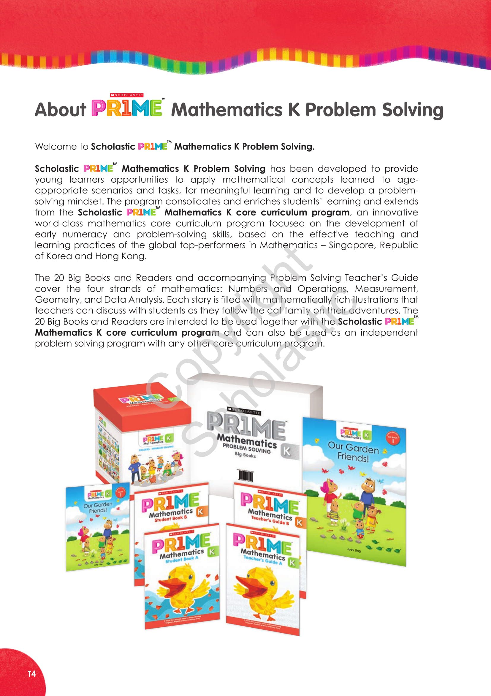 prime mathematics k problem solving kit - Books R Toys