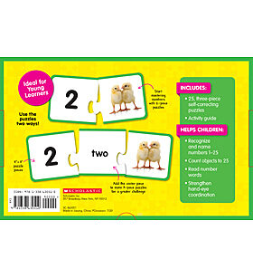 first learning puzzles numbers - Books R Toys