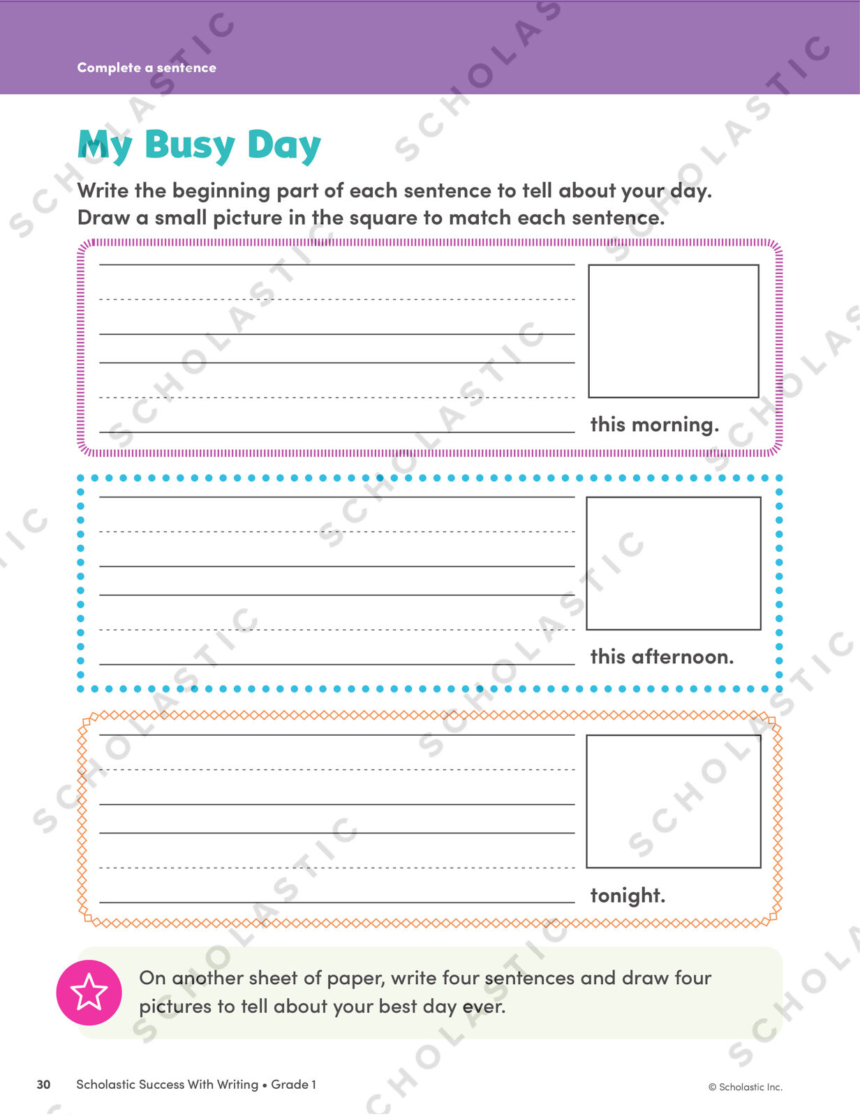 Success With Writing: Grade 1 - Books R Toys