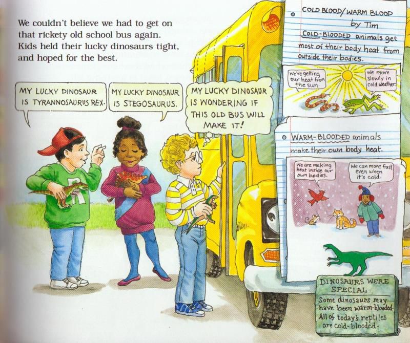The Magic School Bus in the Time of the Dinosaurs - Books R Toys