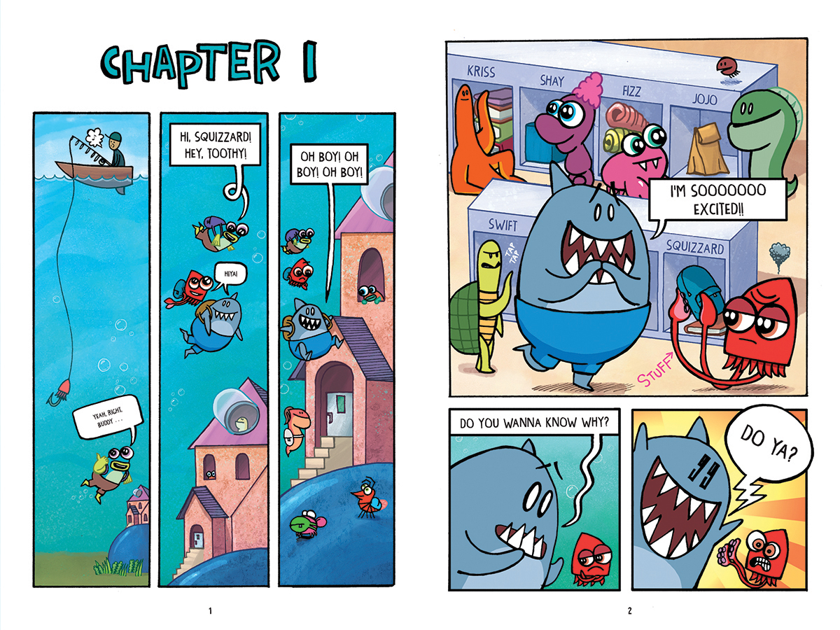 squidding around class clown fish - Books R Toys