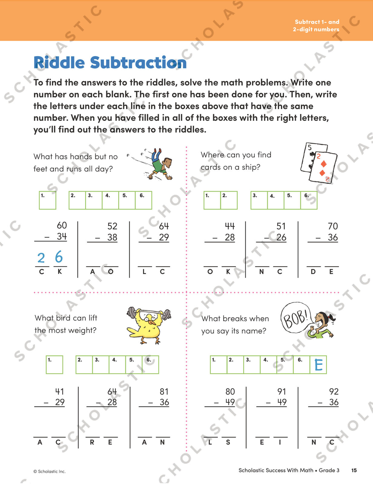Success With Math: Grade 3 Workbook - Books R Toys