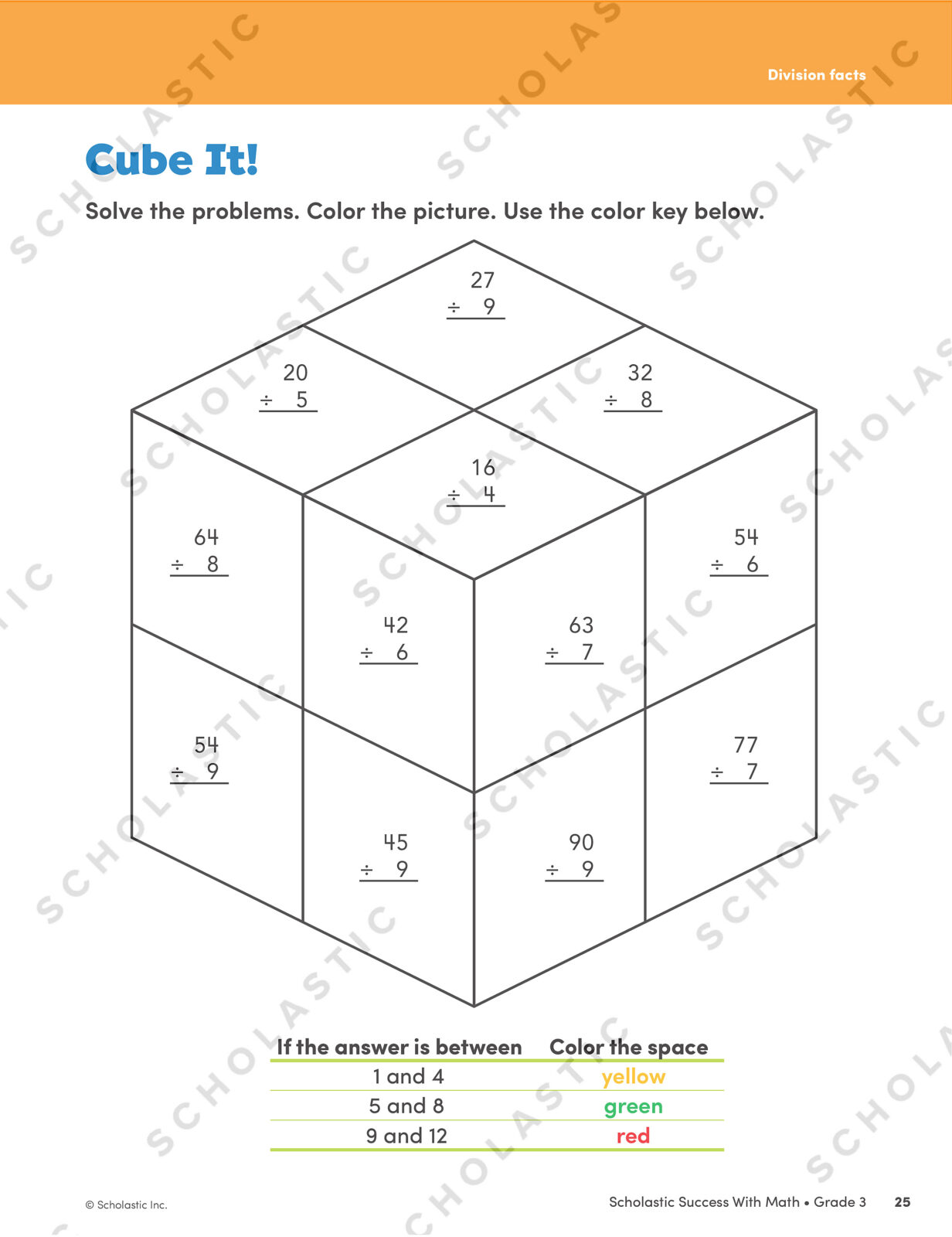 Success With Math: Grade 3 Workbook - Books R Toys