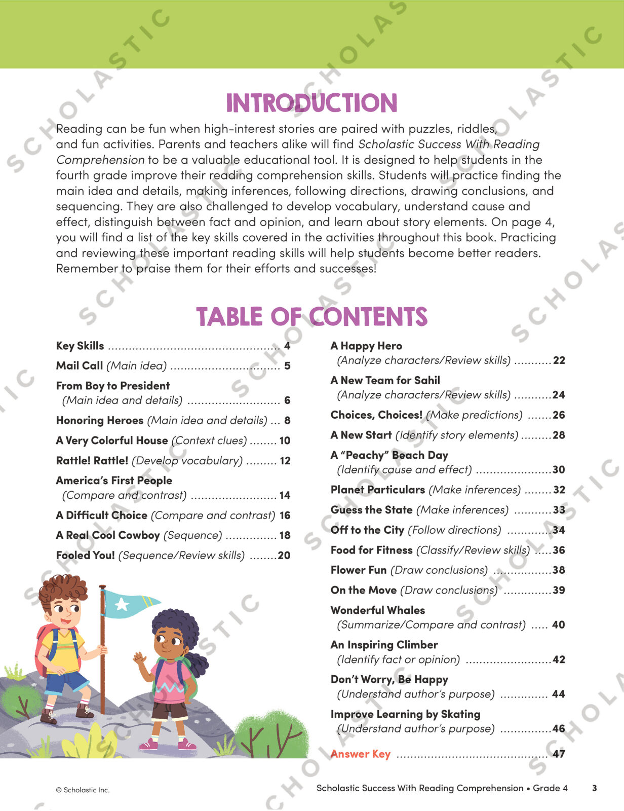 Success With Reading Comprehension: Grade 4 Workbook - Books R Toys