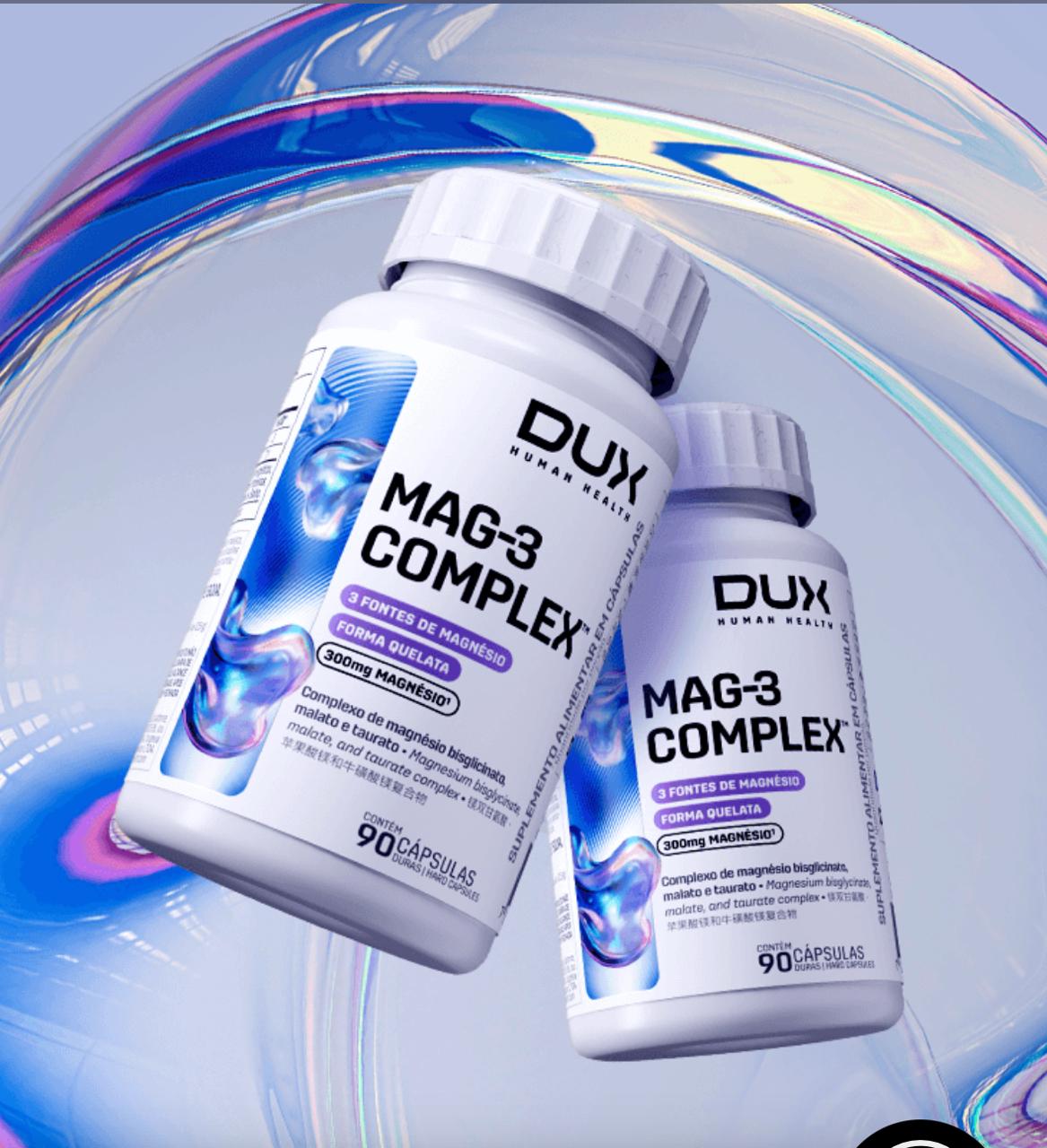 MAG-3 COMPLEX - 90 CAPSULAS - Caribé Nutrição e Saúde