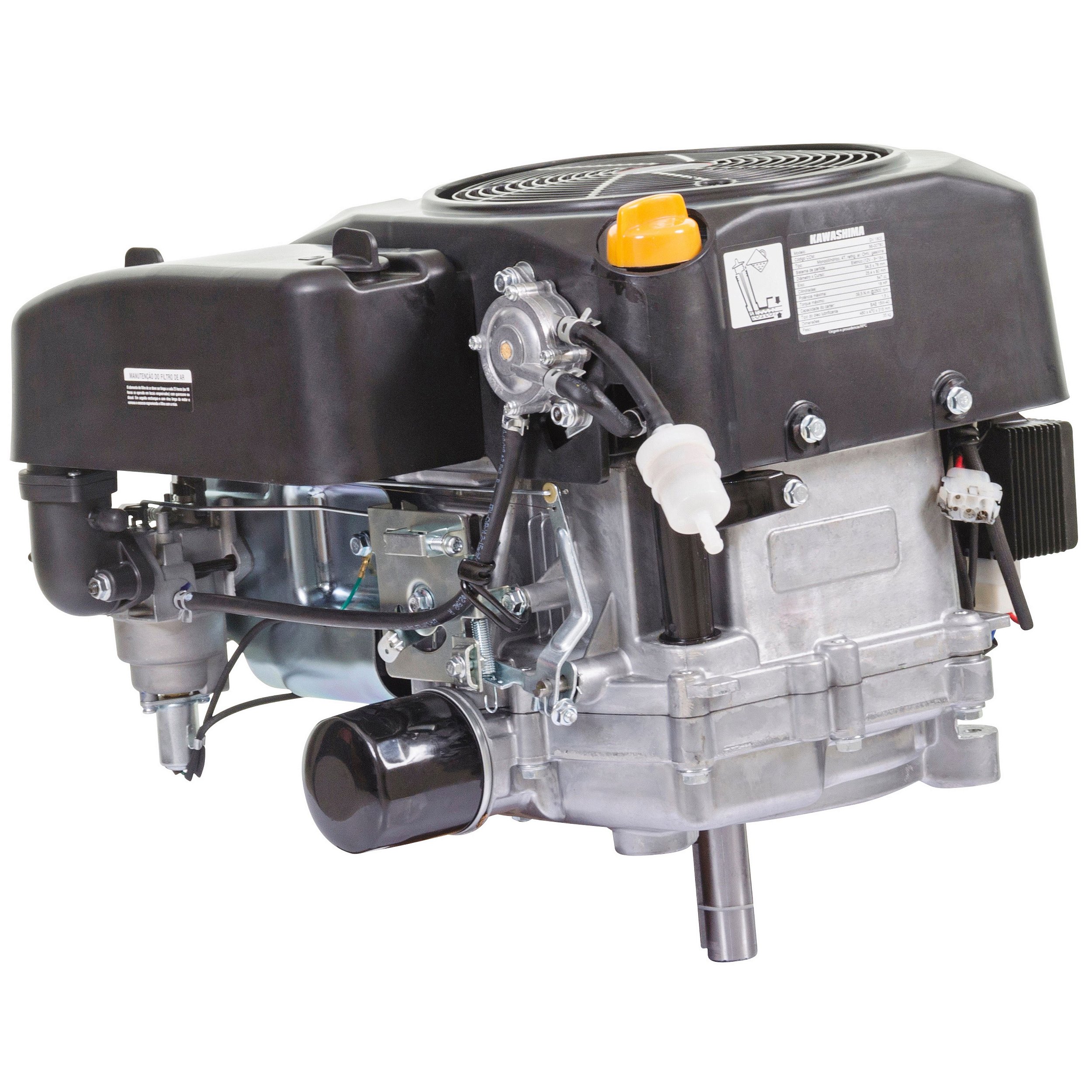 Motor Estacionário Kawashima GV1800 Partida Elétrica 4T 547cc 18Hp - Centro das Máquinas ...