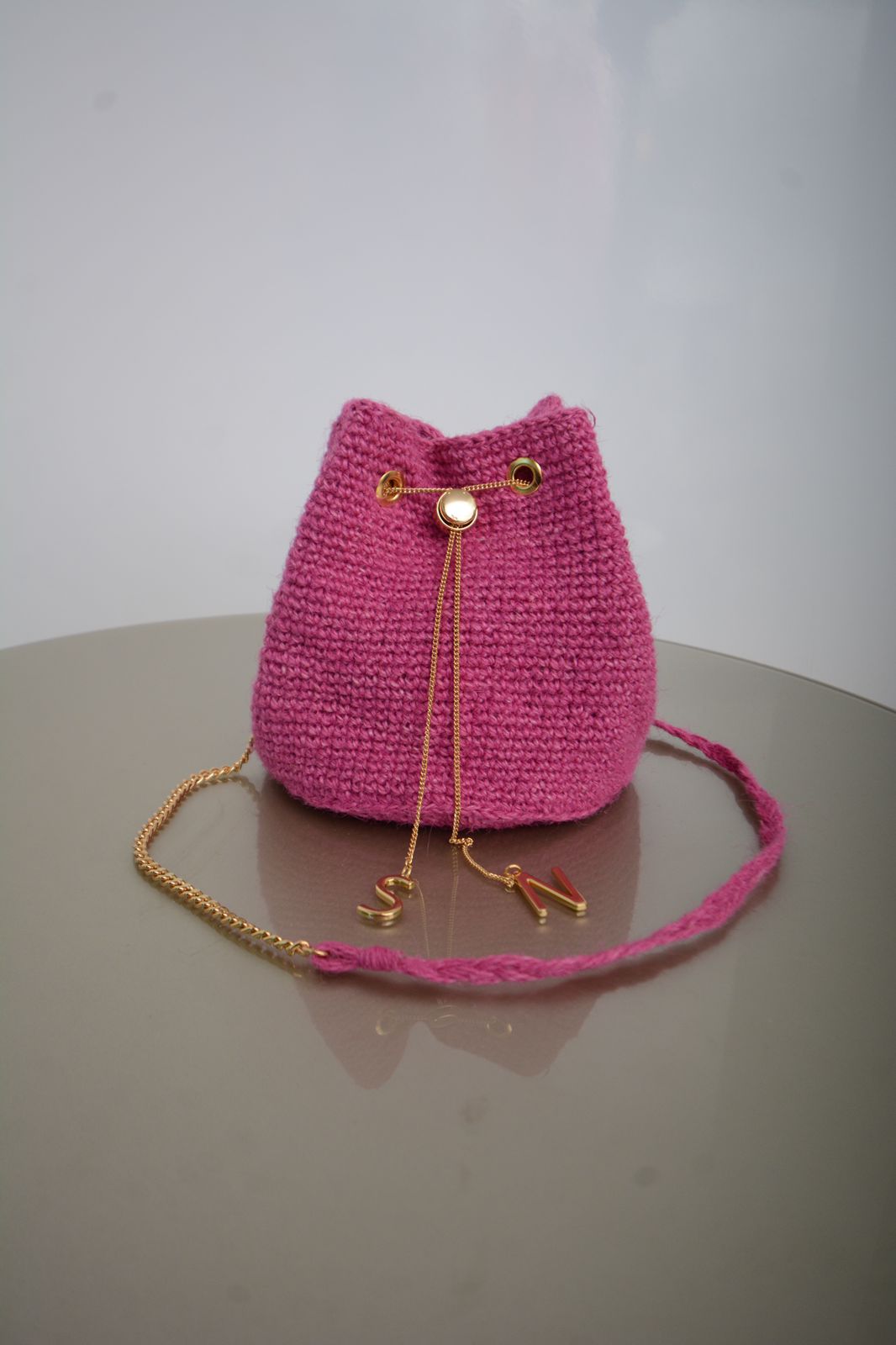 Bolsa Mini Sac Ráfia - By Sandy Najar