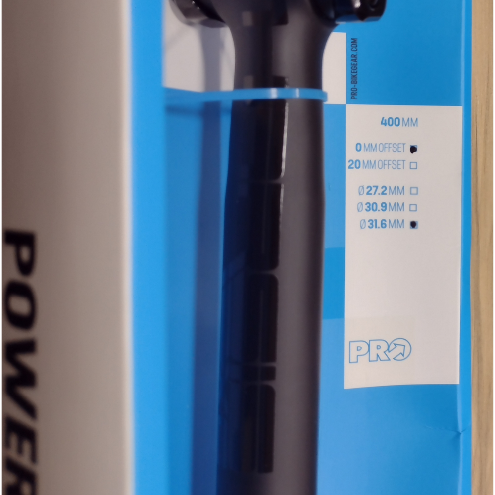 CANOTE SHIMANO PRO BIKE GEAR THARSIS XC DI2 DE 31.6X400 MM | PRETO ...