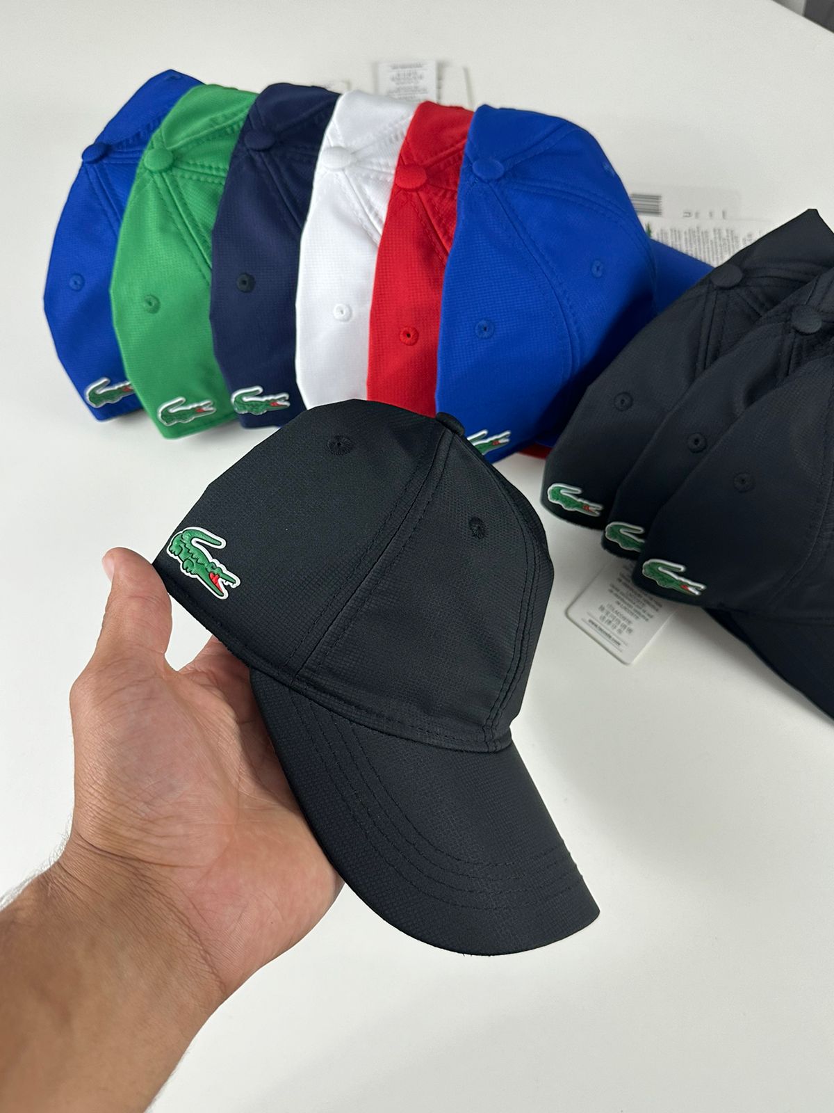 Bone Lacoste Sport Preto - DA FANATICOS - Os melhores conjuntos e ...