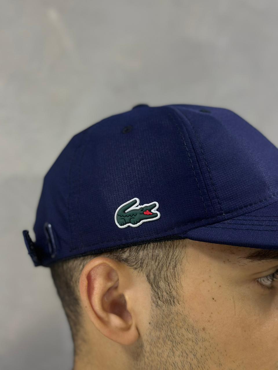 Bone Lacoste Sport Azul Marinho - DA FANATICOS - Os melhores conjuntos ...