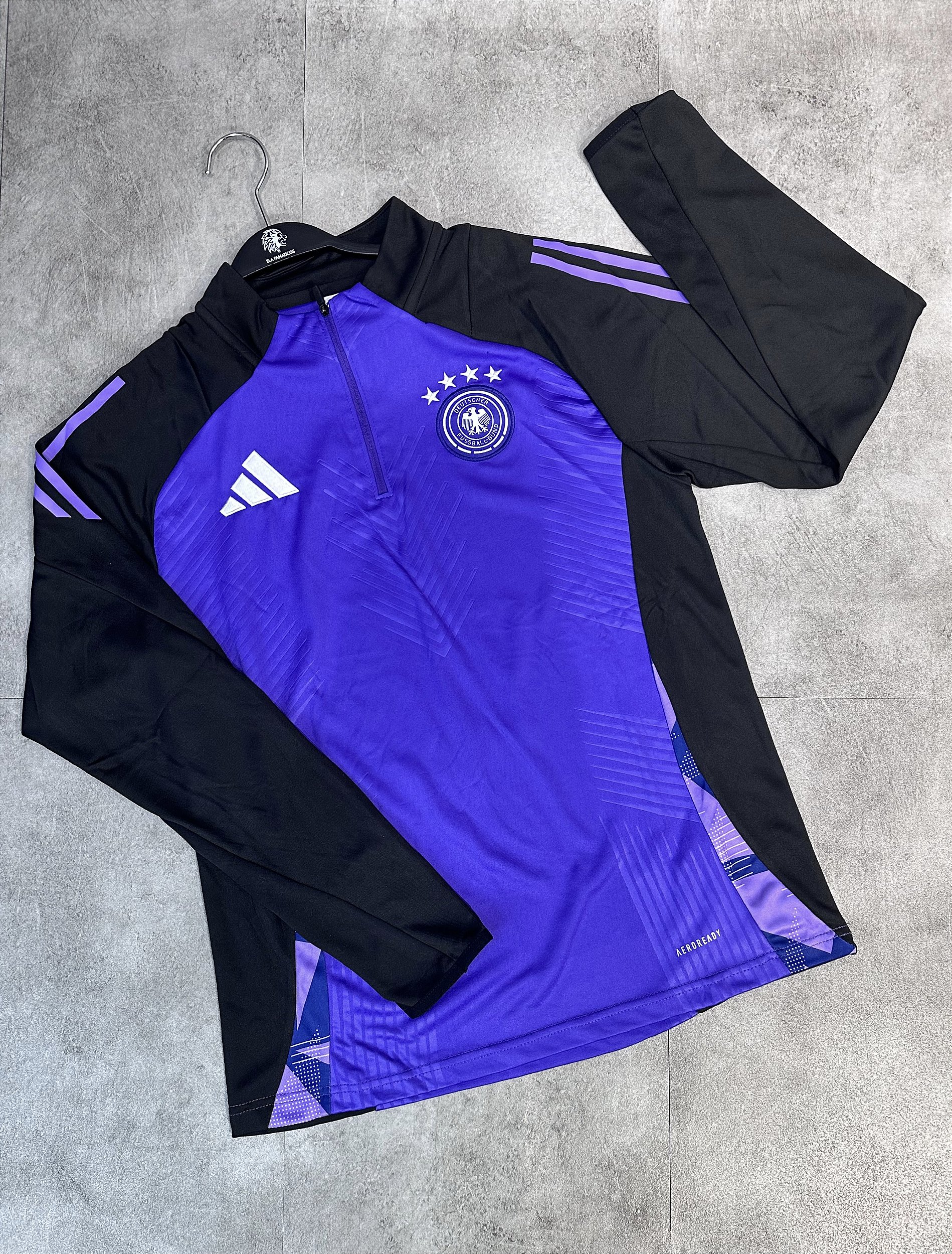 Conjunto Treino Alemanha Roxo 2025 Lançamento. - DA FANATICOS - Os ...