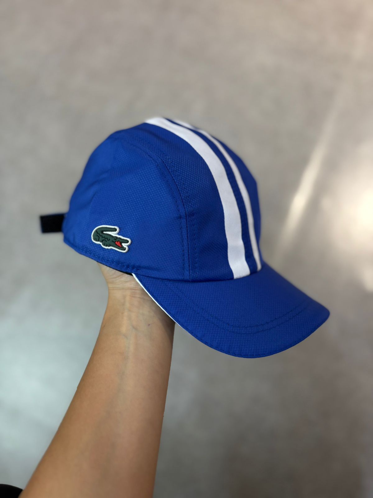 BONÉ LACOSTE SPORTLIGHT AZUL ROYAL - DA FANATICOS - Os melhores ...