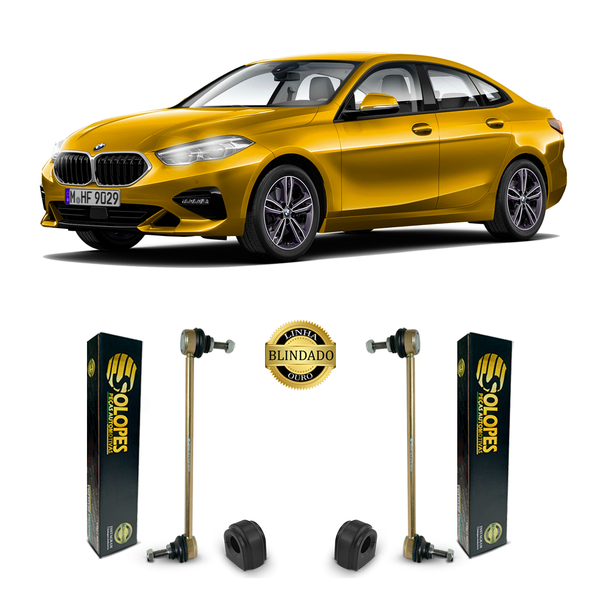 Bieleta Reforçada Bmw 218i 2019 A 2022 - Auto Importados - Auto Importados