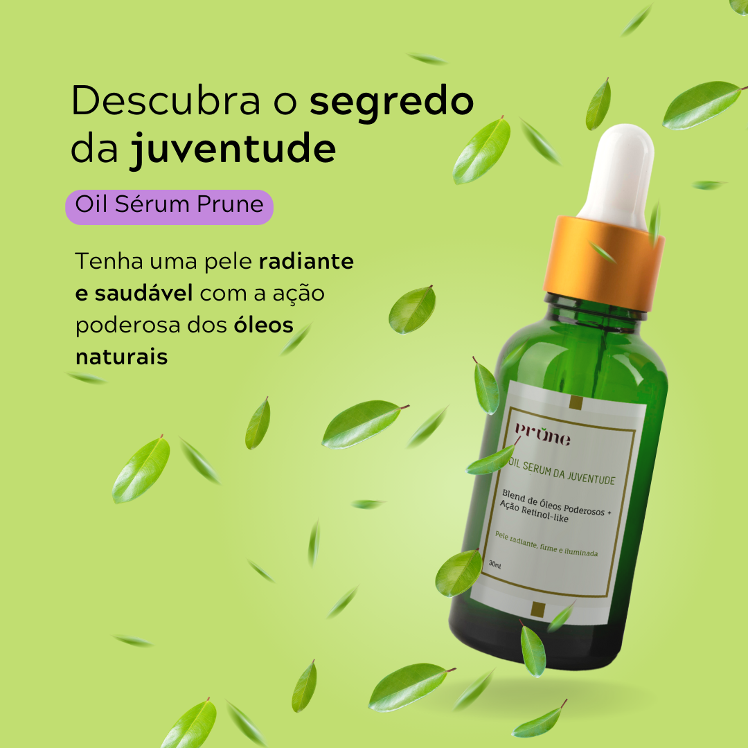 Oil Sérum da Juventude Prune - Cosméticos Naturais e Veganos