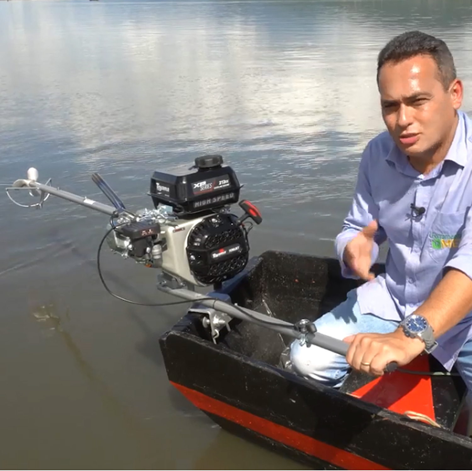 Motor de Popa Toyama 8hp Com Rabeta Horizontal 212cc 1,7m Girafer Rh2 ...