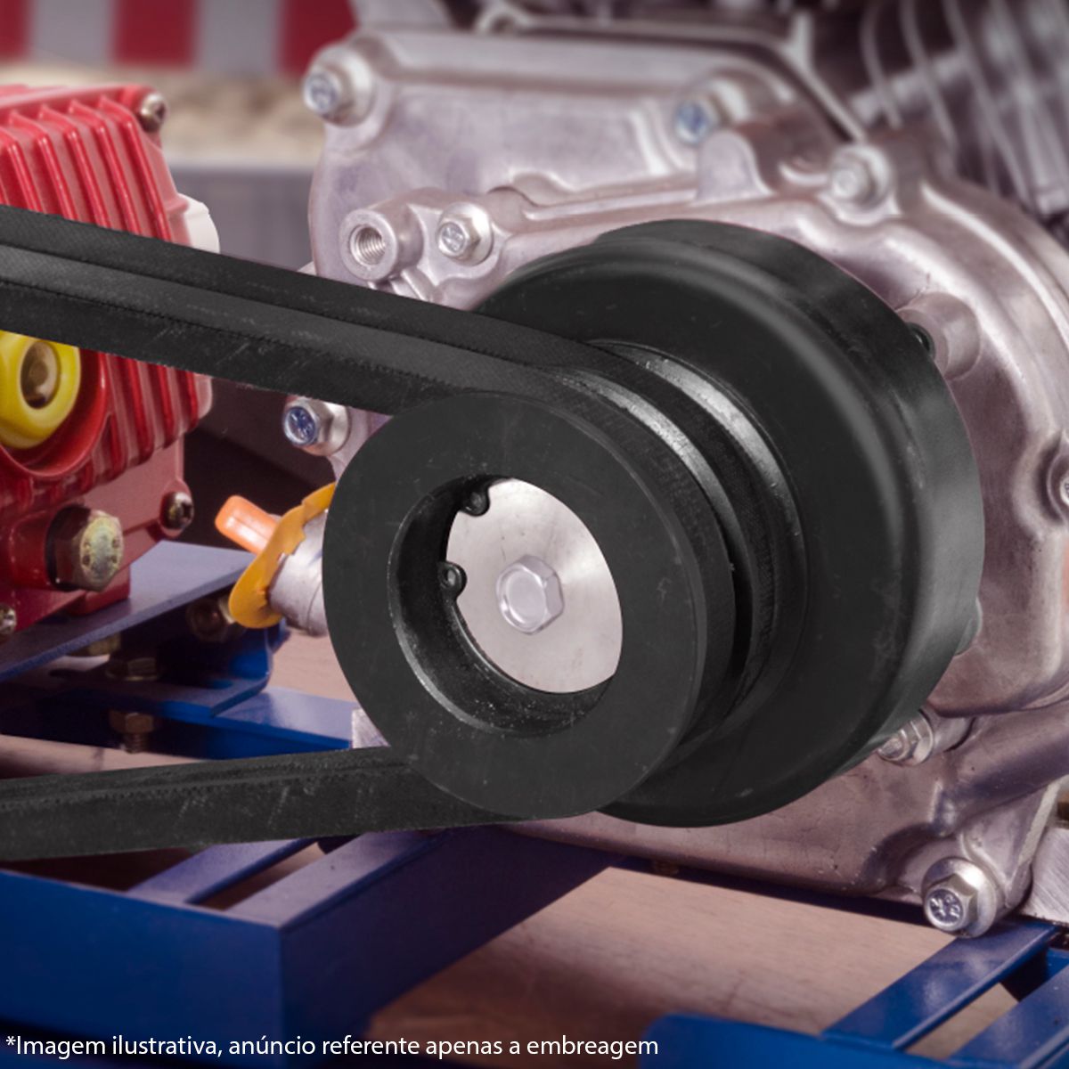 Motor a Gasolina 5,5hp Zmax com Embreagem de Polia Mp5 - Ferramentas MEP