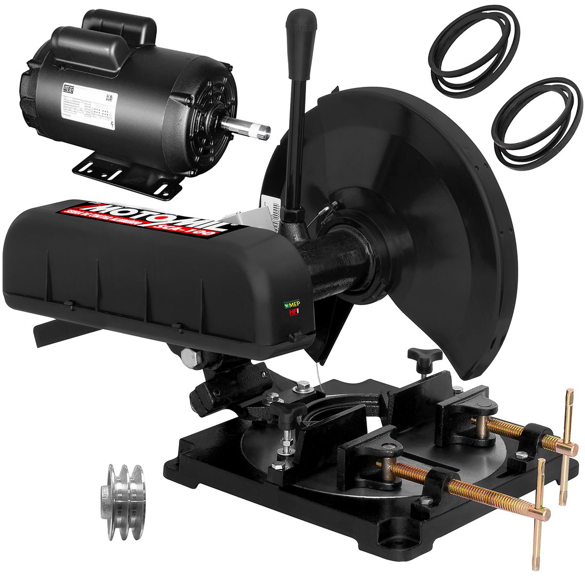 Serra Policorte Angular Motomil Sca100 com Motor 3cv 2p Pm2 ...