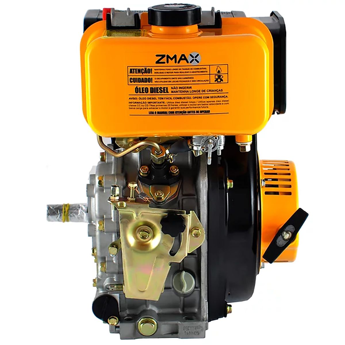 Motor a Diesel Zmax ZM100D 10hp 406cc Partida Manual Zd3 - Ferramentas MEP