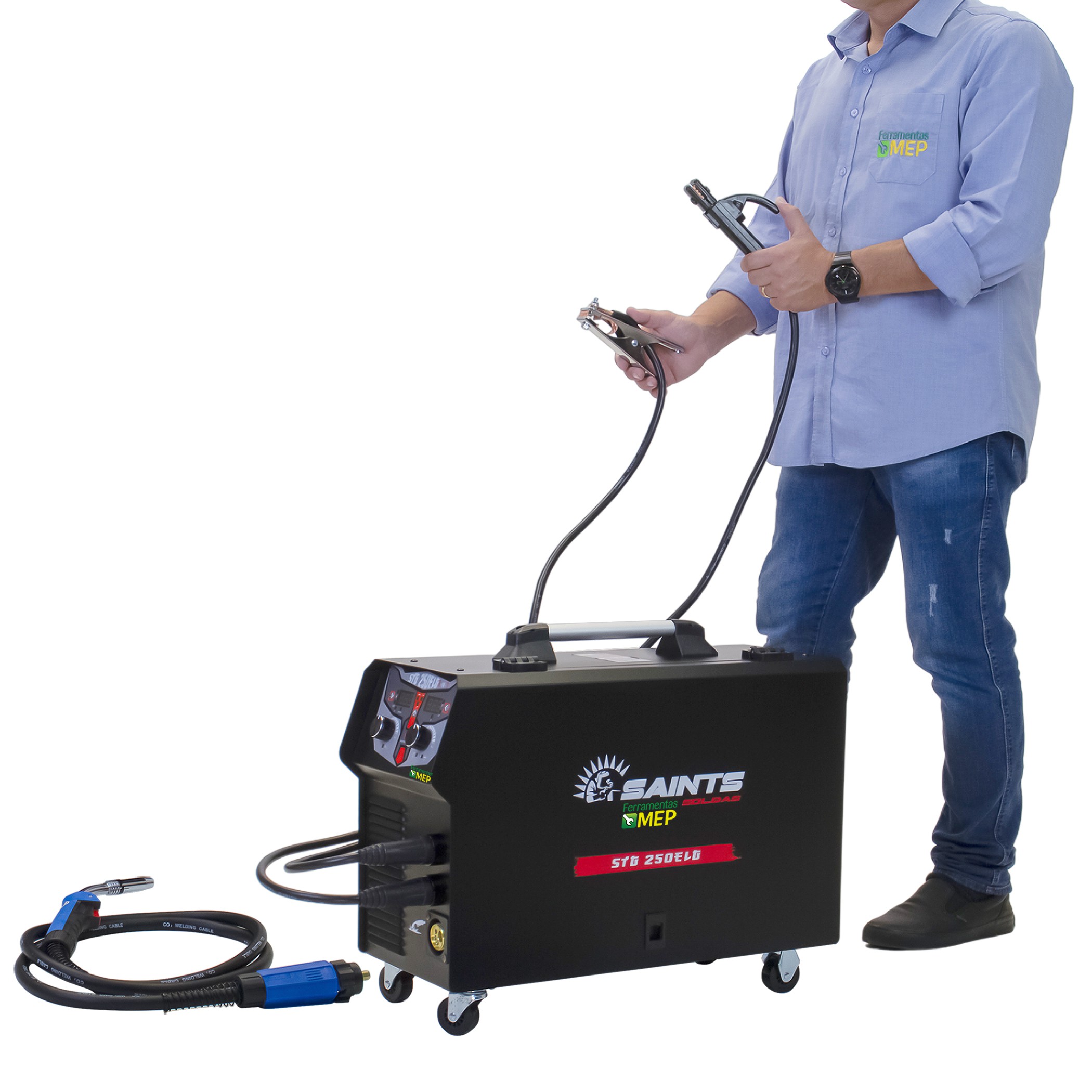 Inversor de Solda Saints Stg-250Elg Mig Tig Eletrodo 250a 110v 220v ...