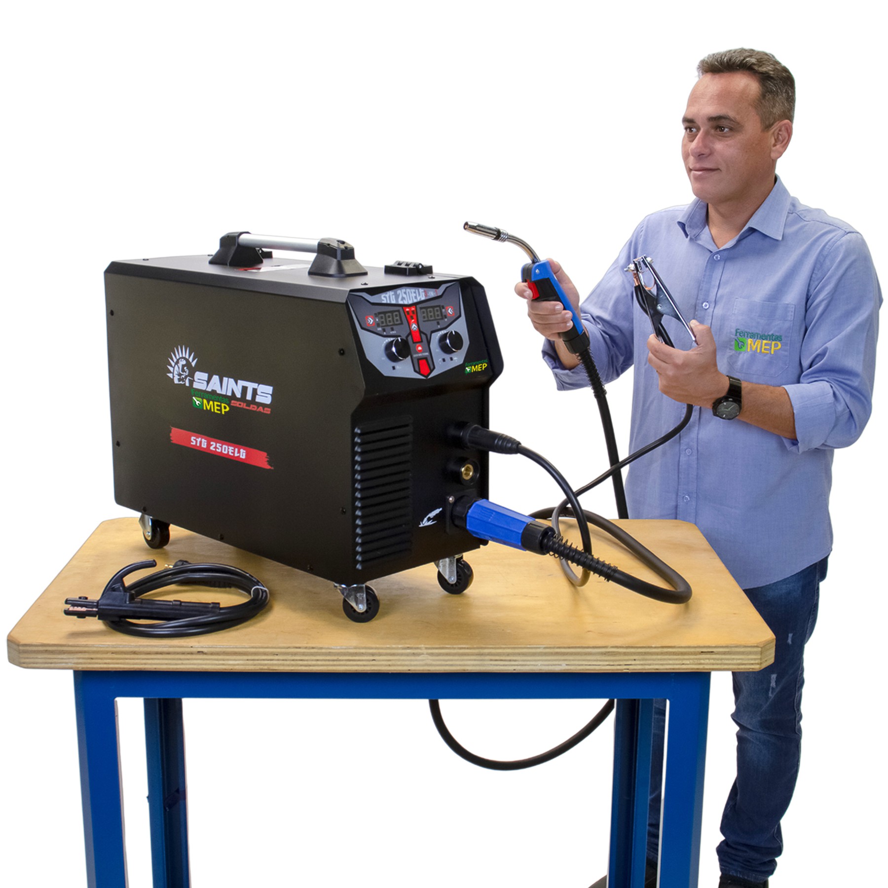 Inversor de Solda Saints Stg-250Elg Mig Tig Eletrodo 250a 110v 220v ...