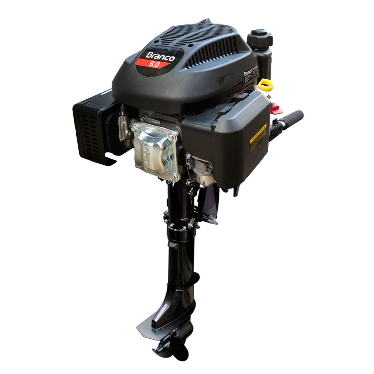 Motor de Popa a Gasolina Branco B4t6.0Vf 6hp Partida Elétrica com ...