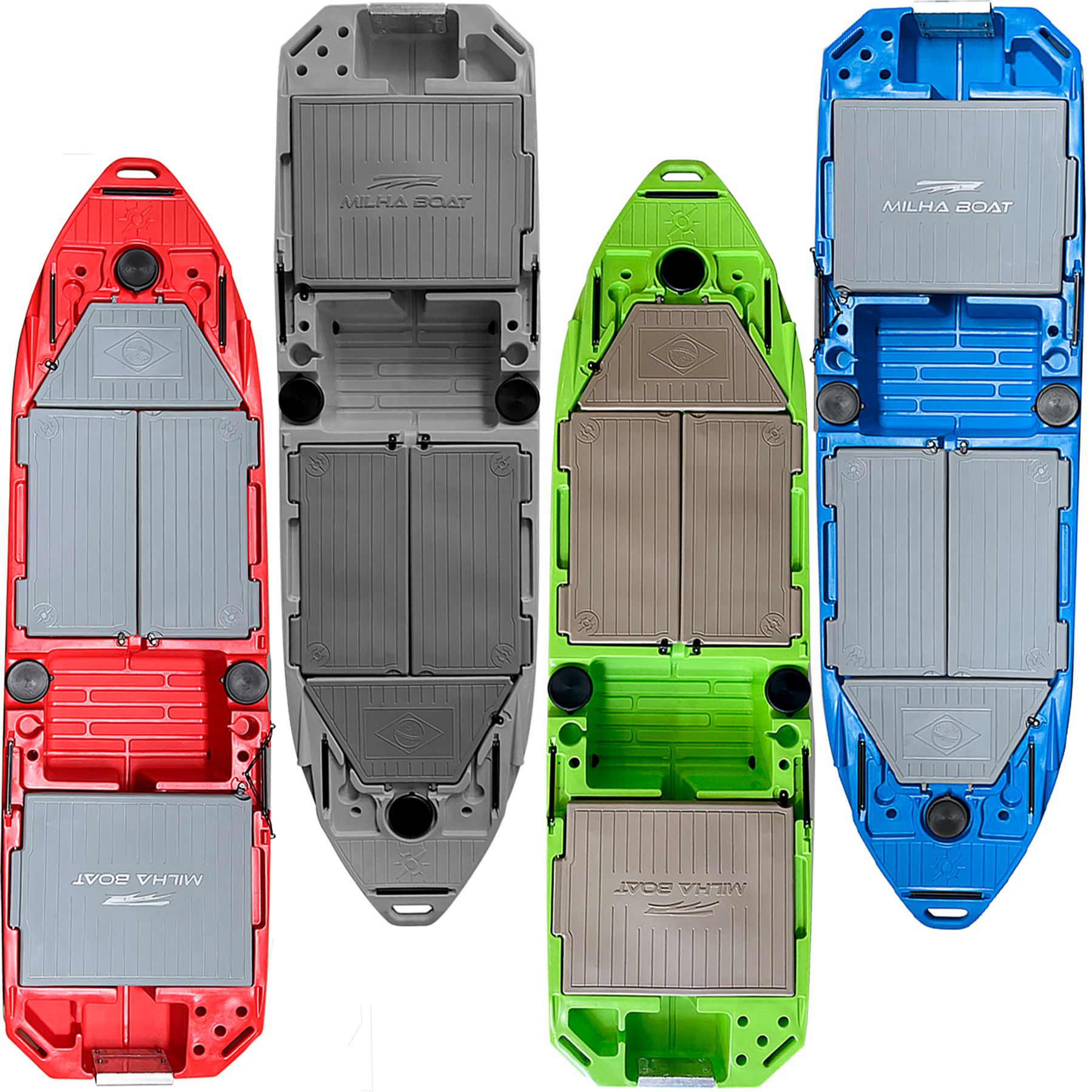 Super Caiaque Mine Barco Milha Náutica Milha Boat Verde Mn00 ...