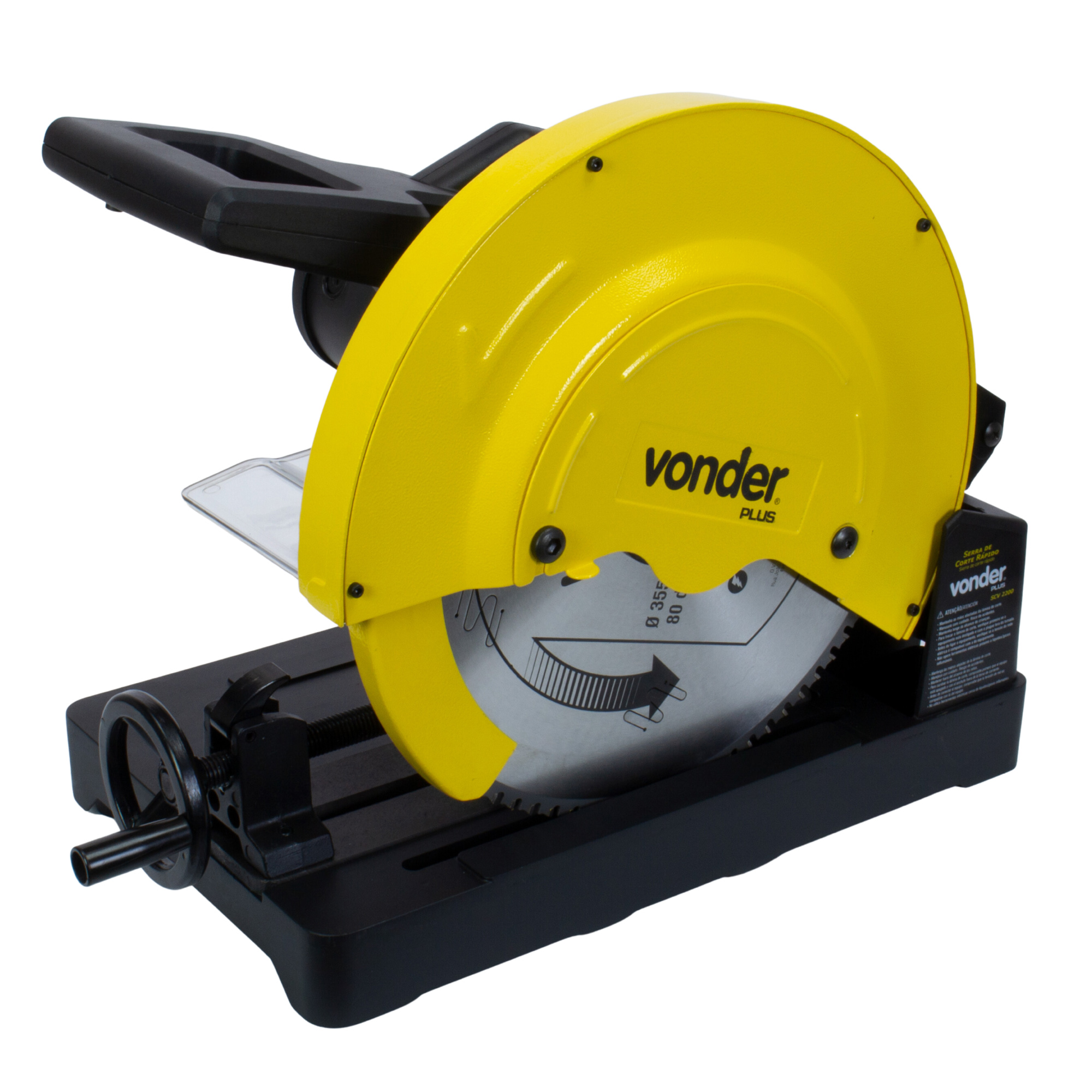 Serra Policorte Vonder Scv2200 220v 14" Baixa Rotação Alto Torque ...