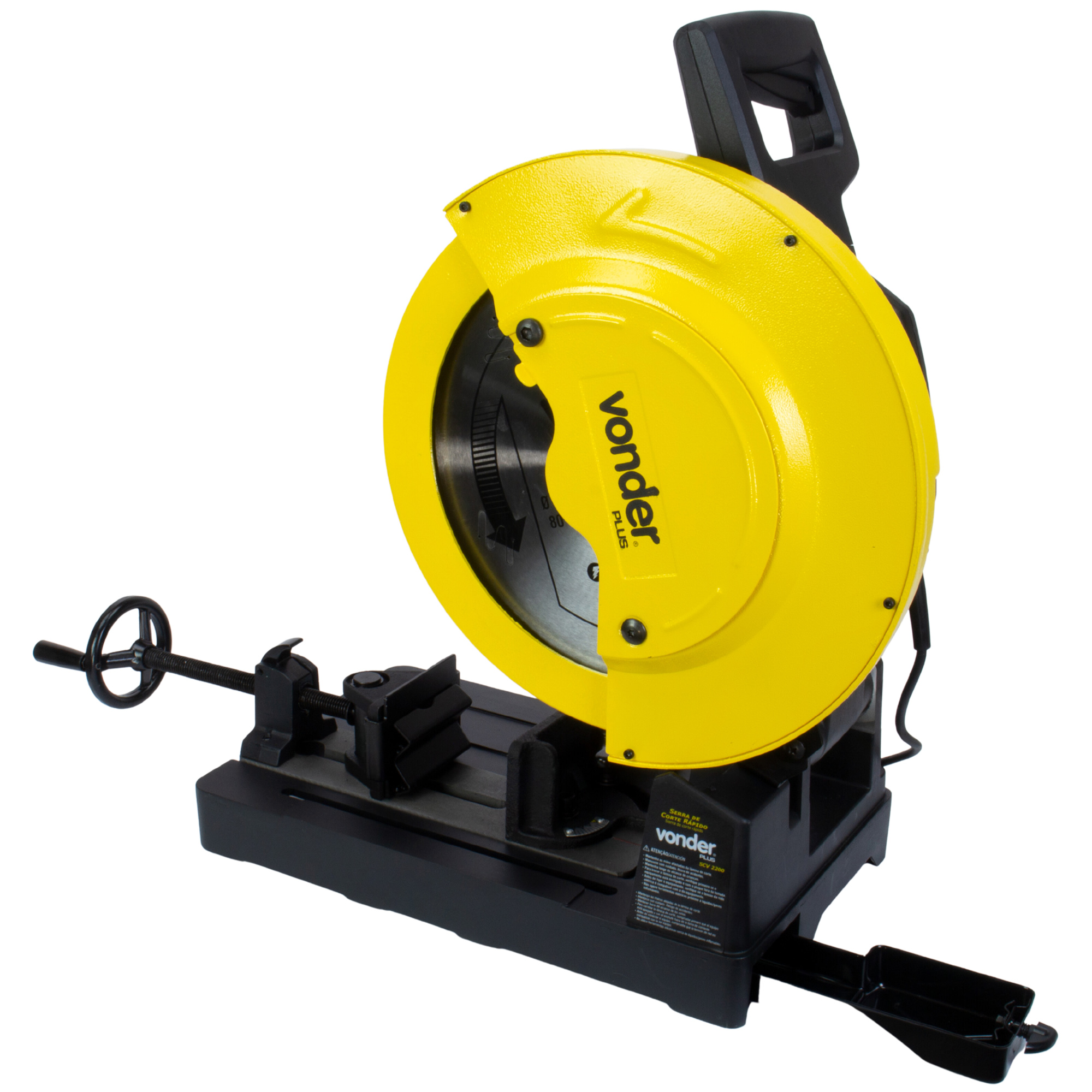 Serra Policorte Vonder Scv2200 220v 14" Baixa Rotação Alto Torque ...