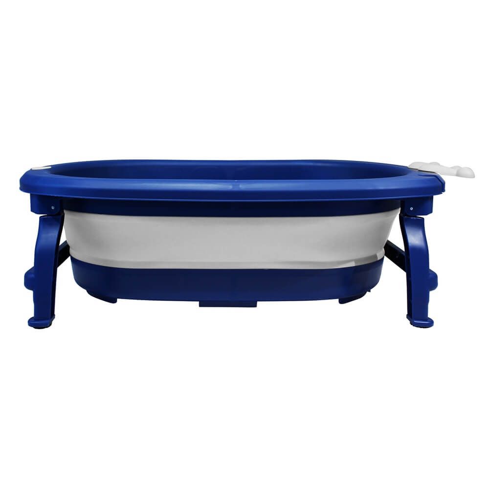 Banheira Portátil Infantil Dobrável e Flexível Coroa Azul - Clingo ...