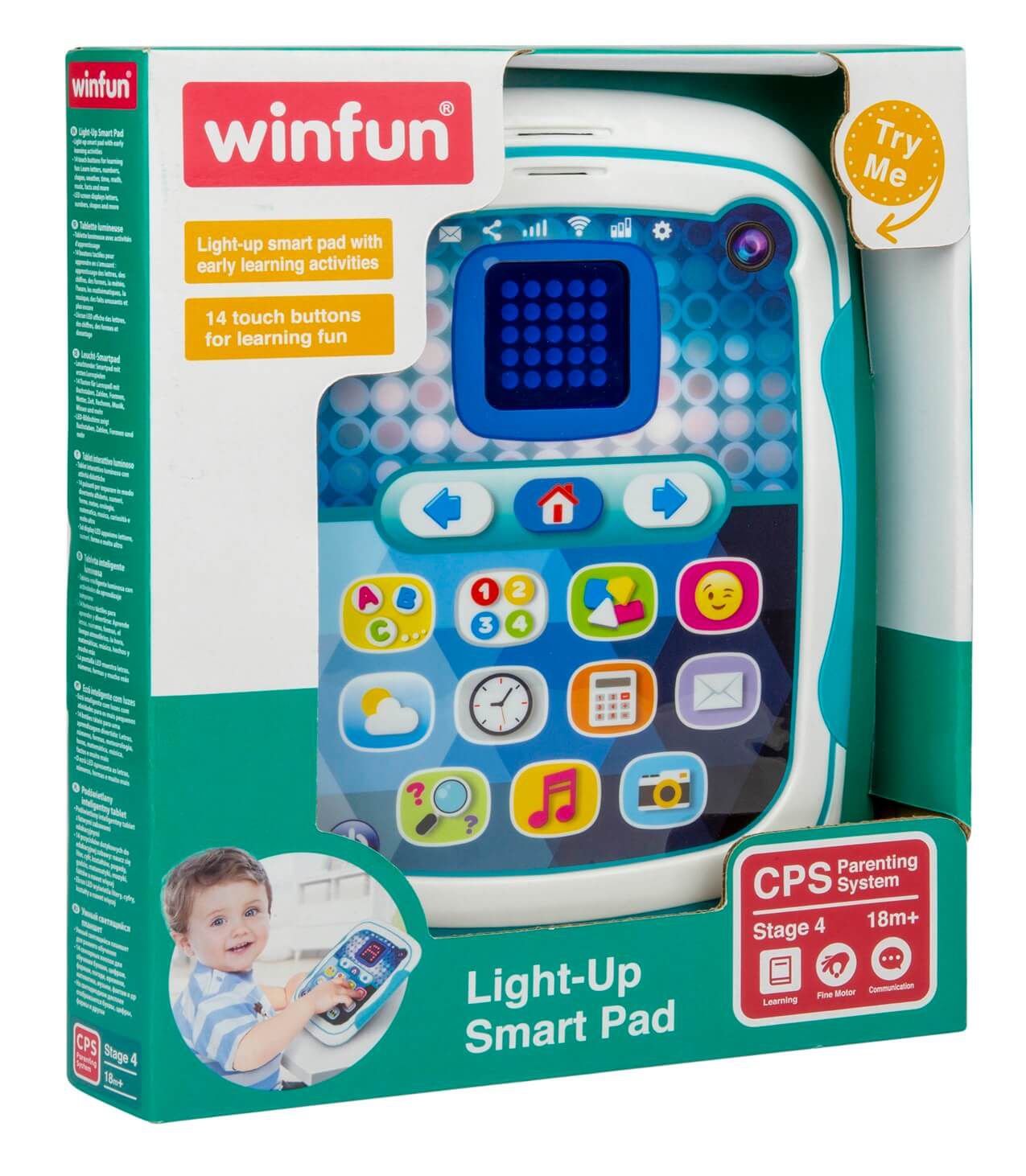 Brinquedo Tablet Interativo Inteligente Bilíngue Yes Toys - Winfun ...