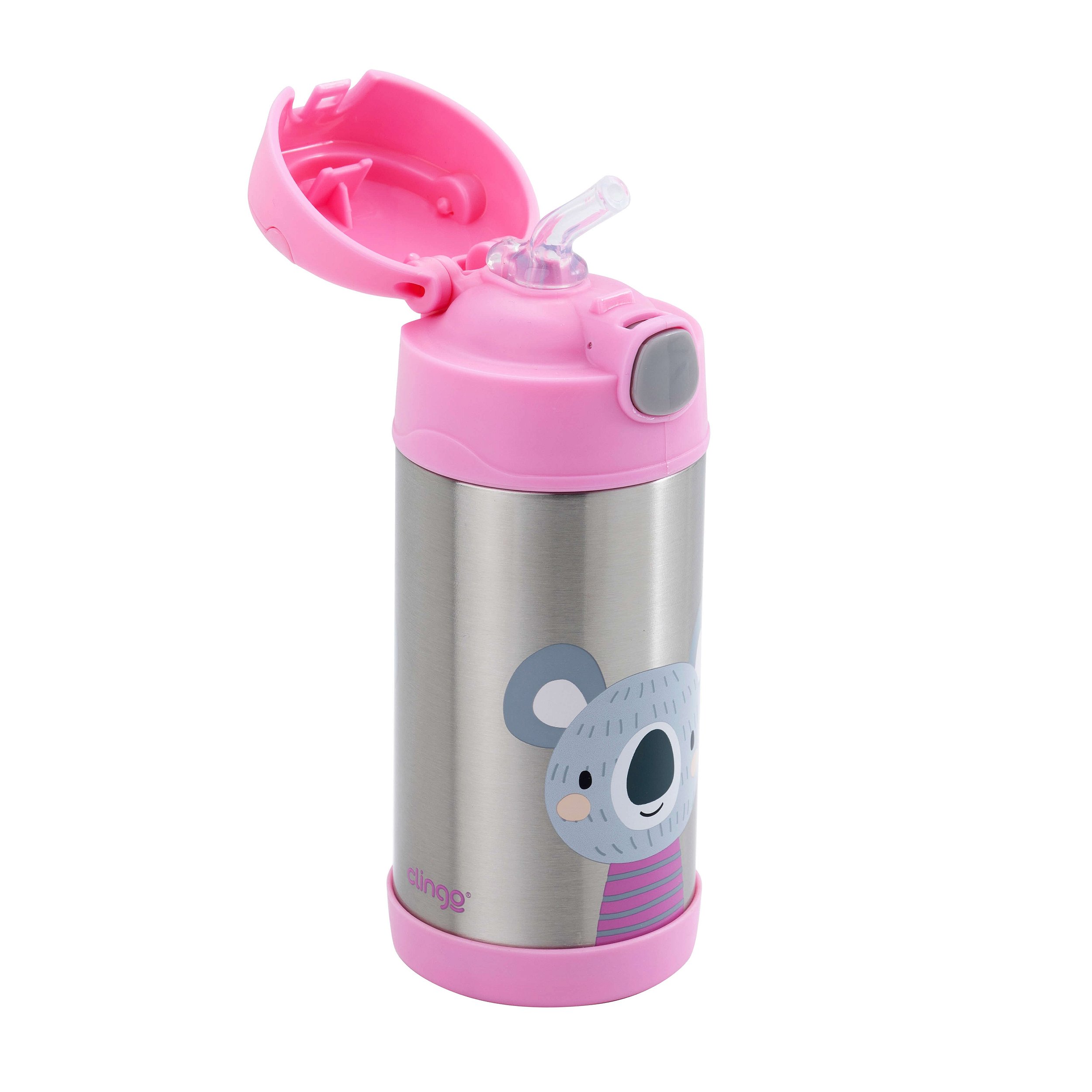 Garrafa Térmica Inox 270ml Coala - Clingo - Tutti Amore - A melhor loja ...