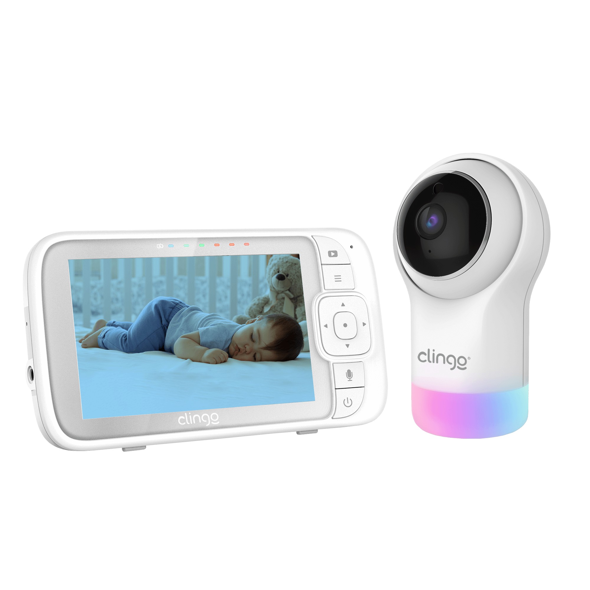 Babá Eletrônica Pal Glow 5 Pol Wi-Fi - Clingo - Tutti Amore - A melhor ...