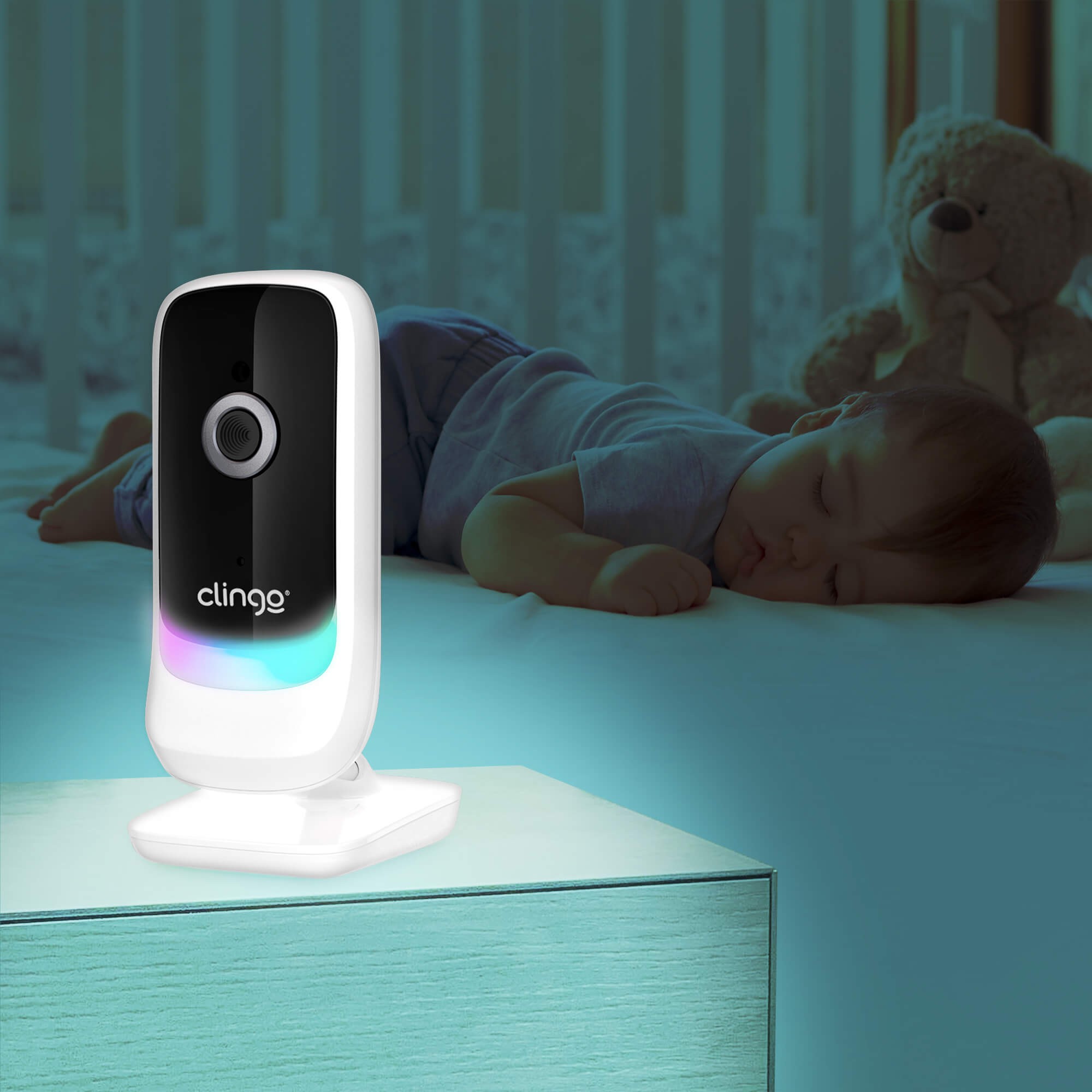 Babá Eletrônica View Glow 2,8 Pol 300m - Clingo - Tutti Amore - A ...