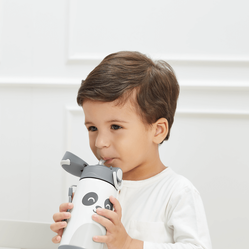 Garrafa Térmica Infantil Parede Dupla Gumy Panda- Buba - Tutti Amore ...