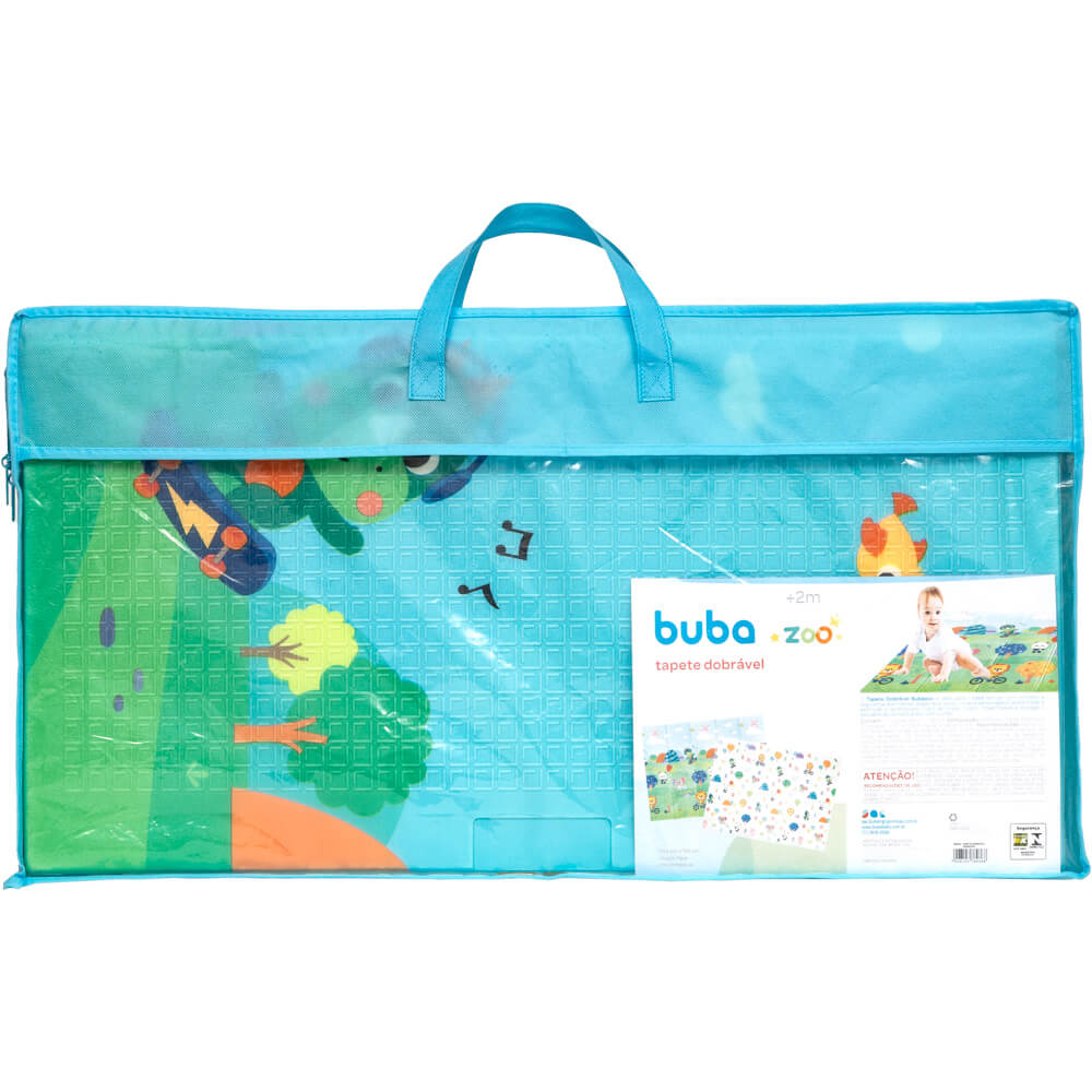 Tapete de Atividades Dobrável Dupla Face ZOO - Buba - Tutti Amore - A ...