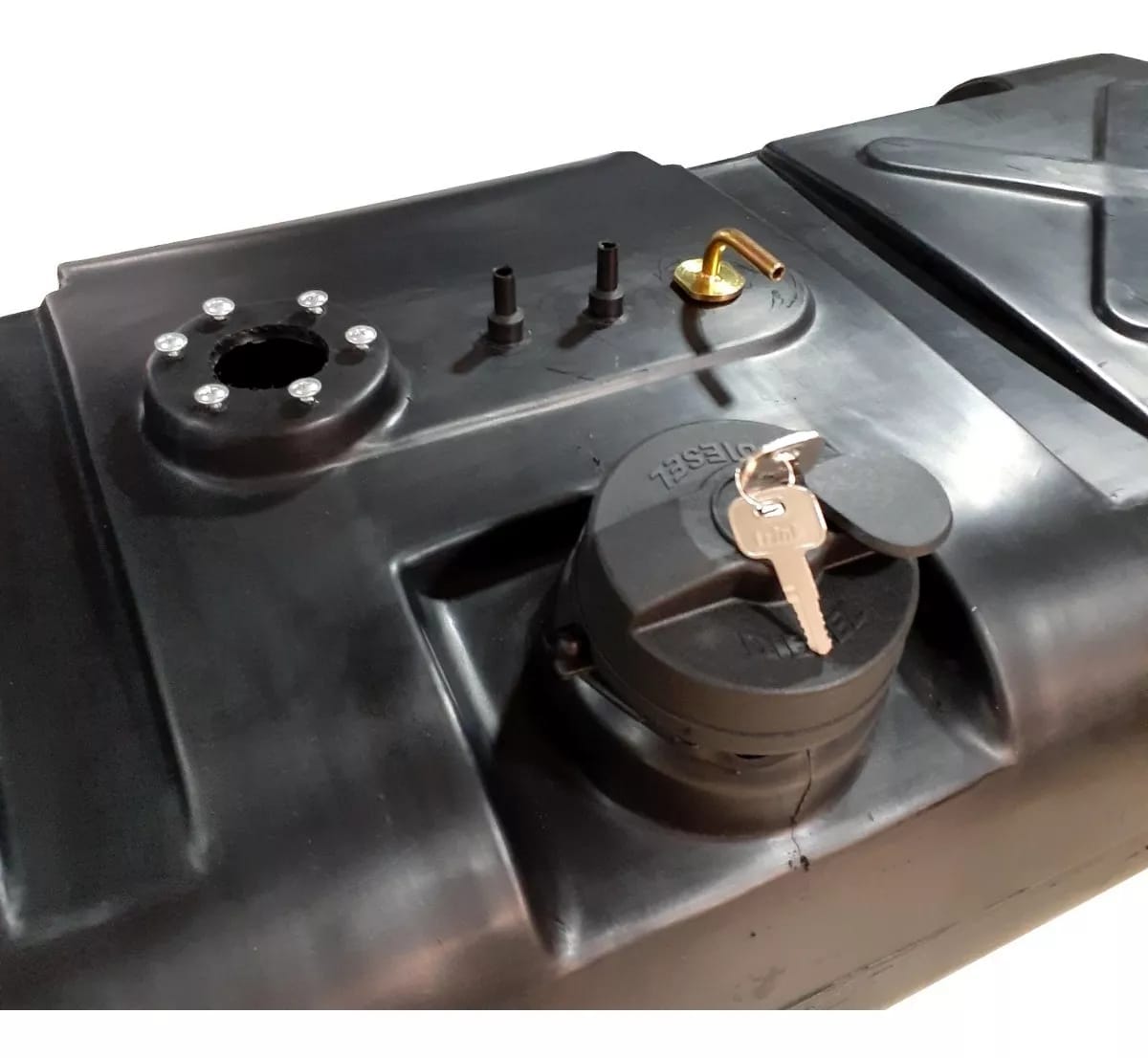 Tanque De Combustível Mercedes Benz 608 100Lts + Boia + Tampa e Chaves ...