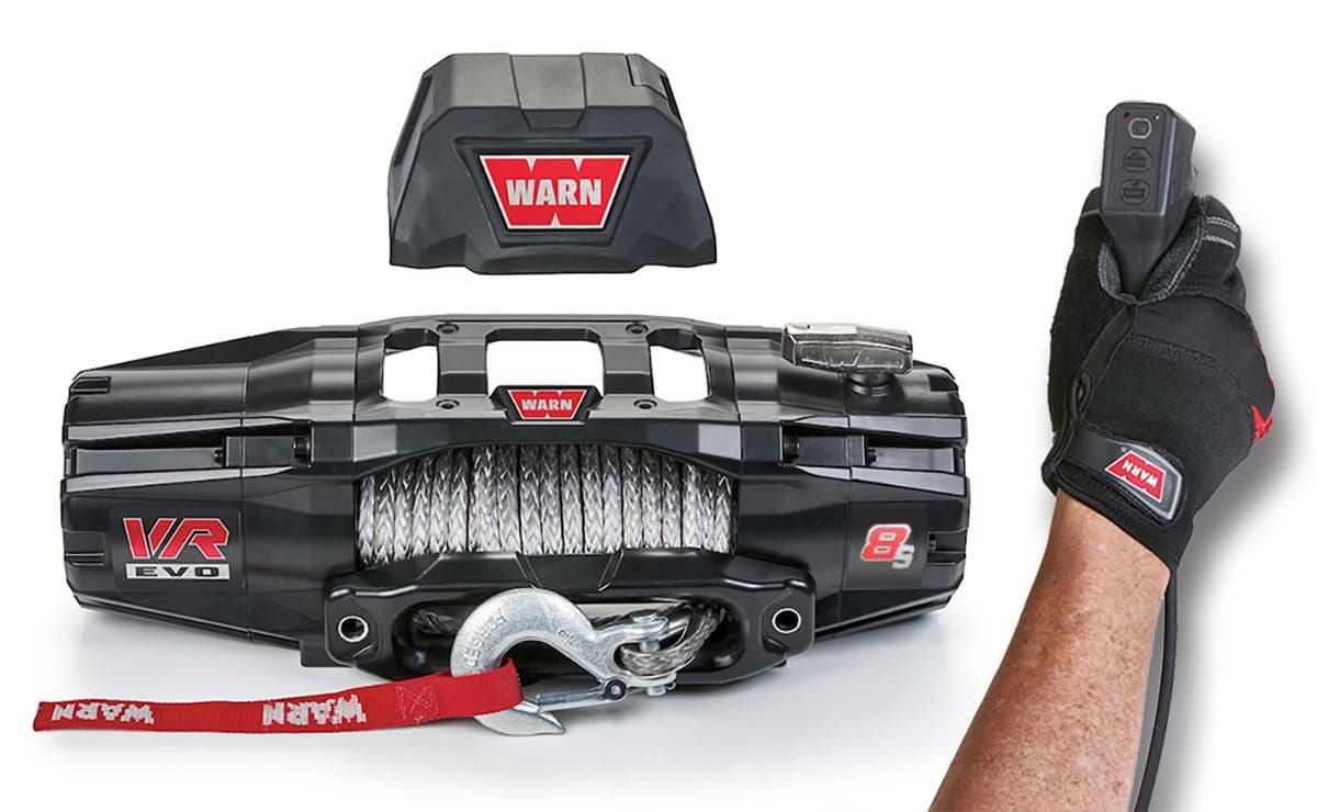 GUINCHO WARN EVO VR8-S ITEM 103251 - Jeep Militar Peças