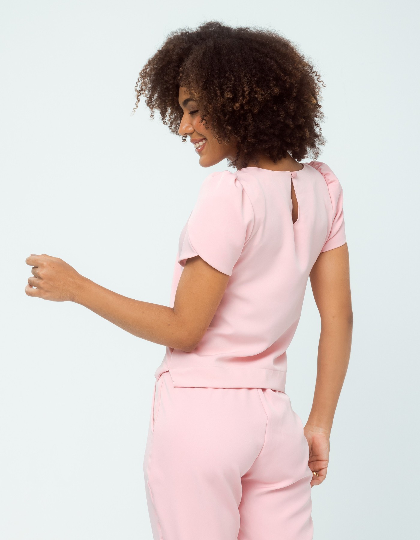 Scrub Feminino New Gisele Rosa Fancy - Dra. Charm