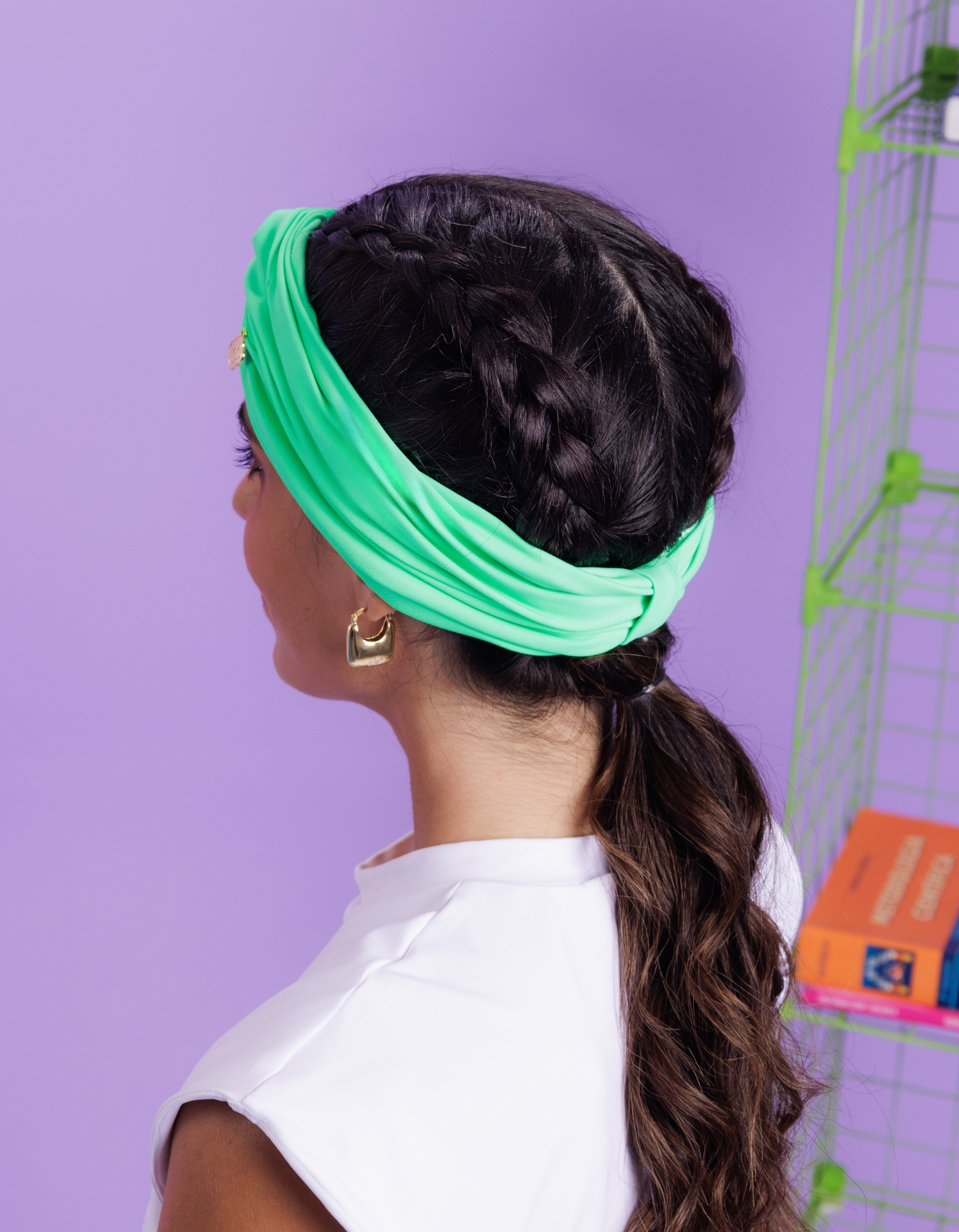 Faixa 2 em 1 Feminina Verde Menta - Dra. Charm