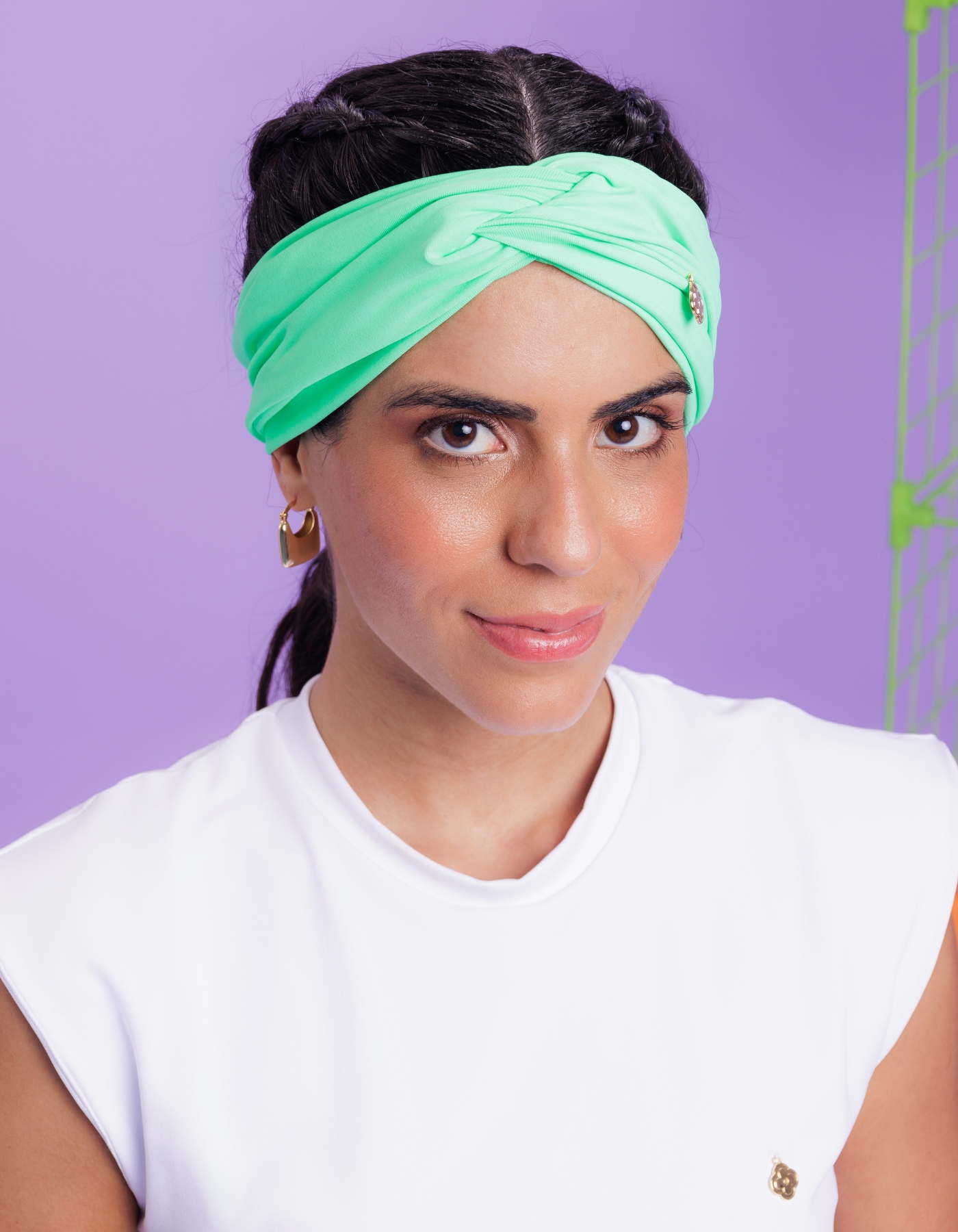 Faixa 2 em 1 Feminina Verde Menta - Dra. Charm