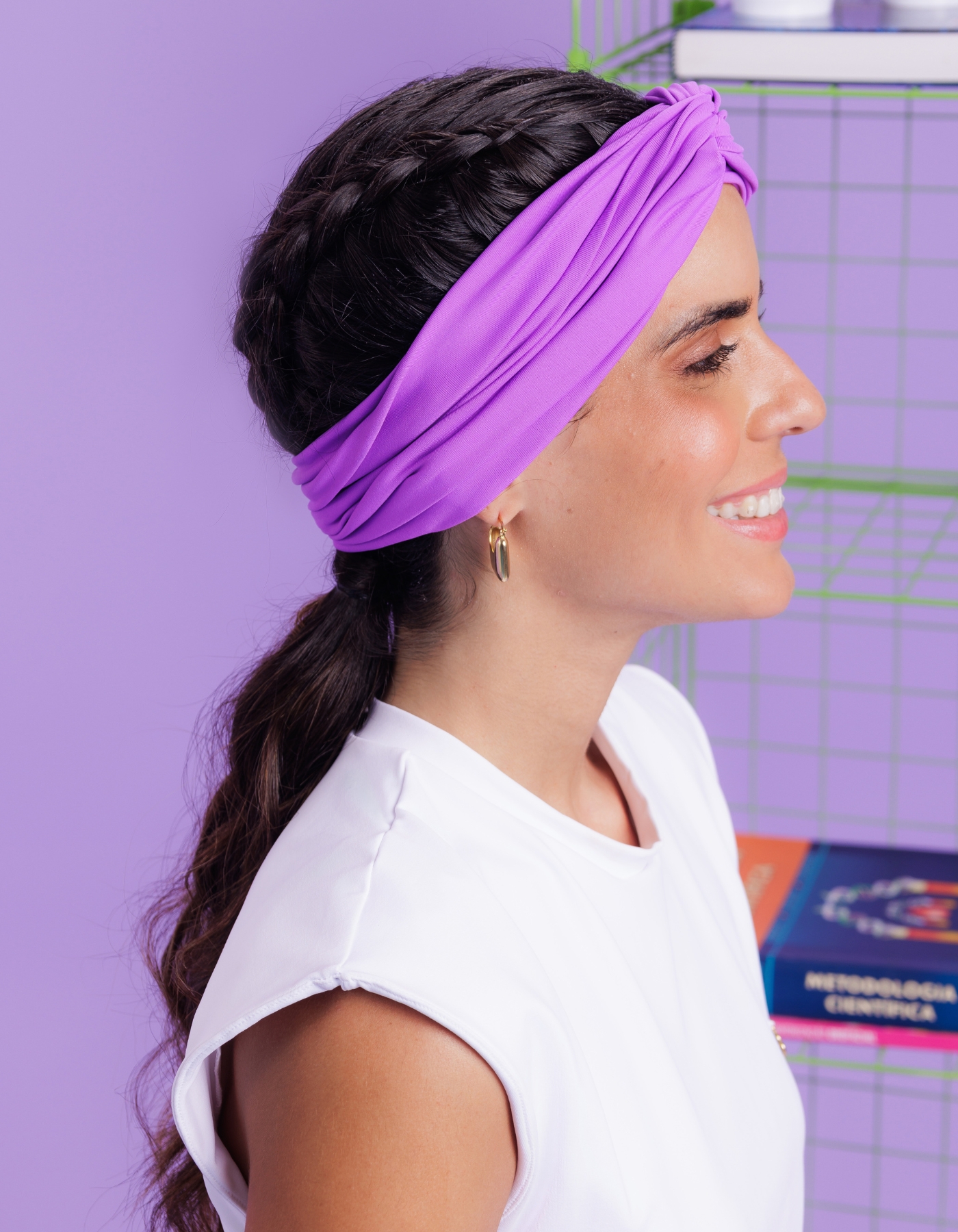 Faixa 2 em 1 Feminina Violeta - Dra. Charm