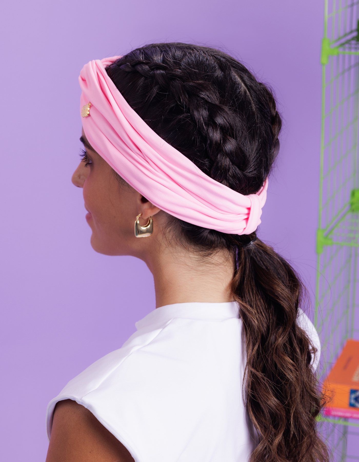 Faixa 2 em 1 Feminina Rosa Claro - Dra. Charm