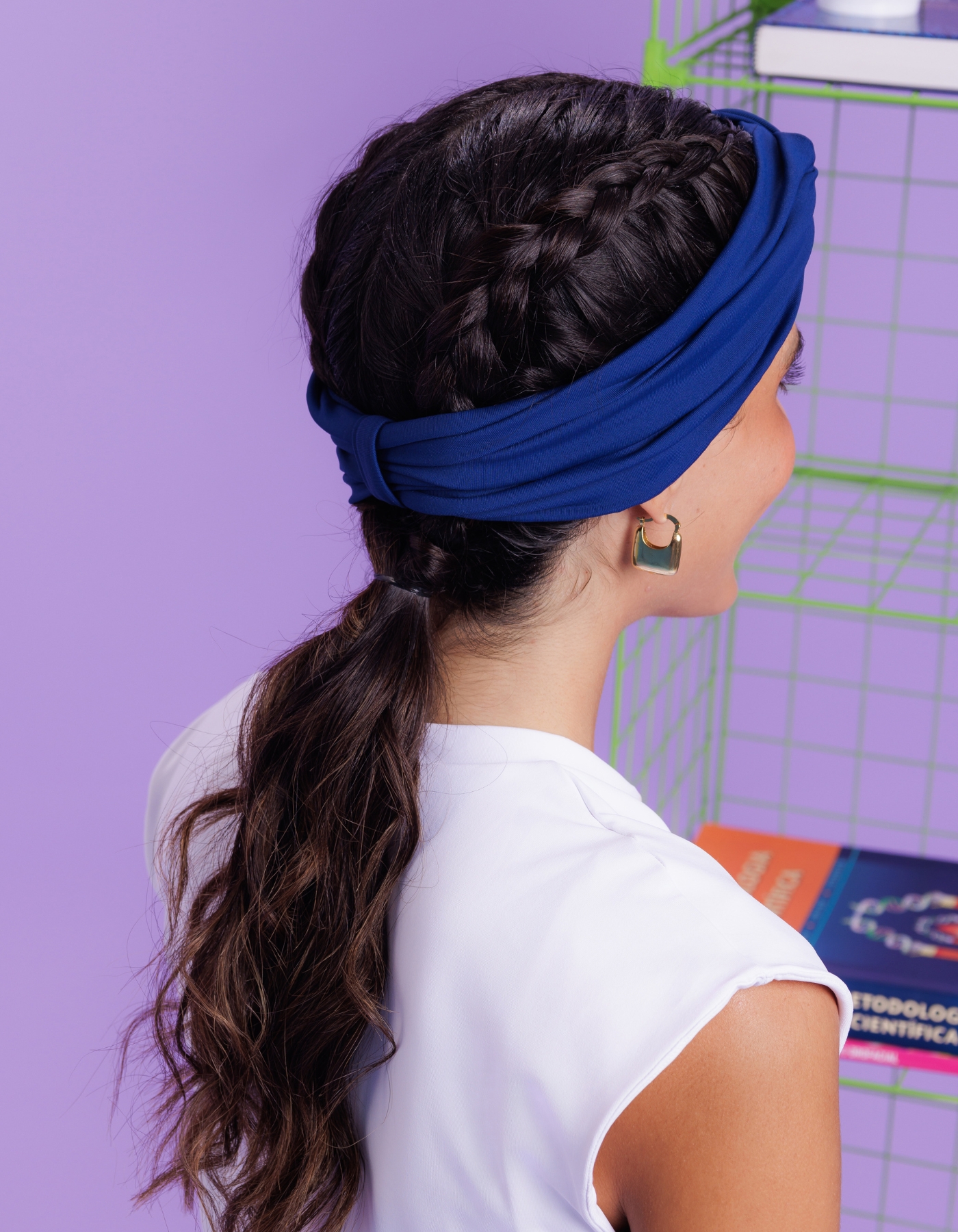 Faixa 2 em 1 Feminina Marinho - Dra. Charm