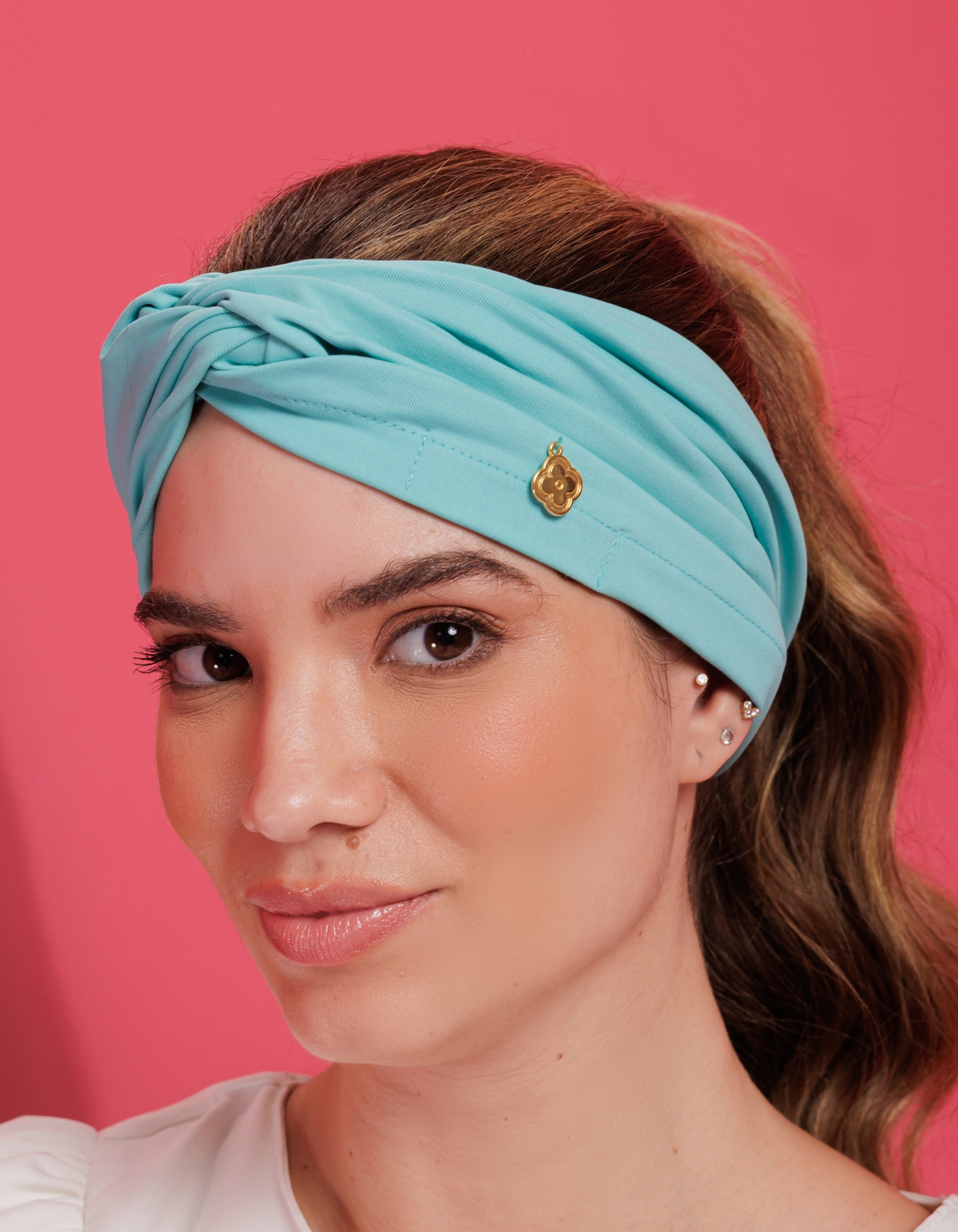 Faixa 2 em 1 Feminina Azul Bertie - Dra. Charm