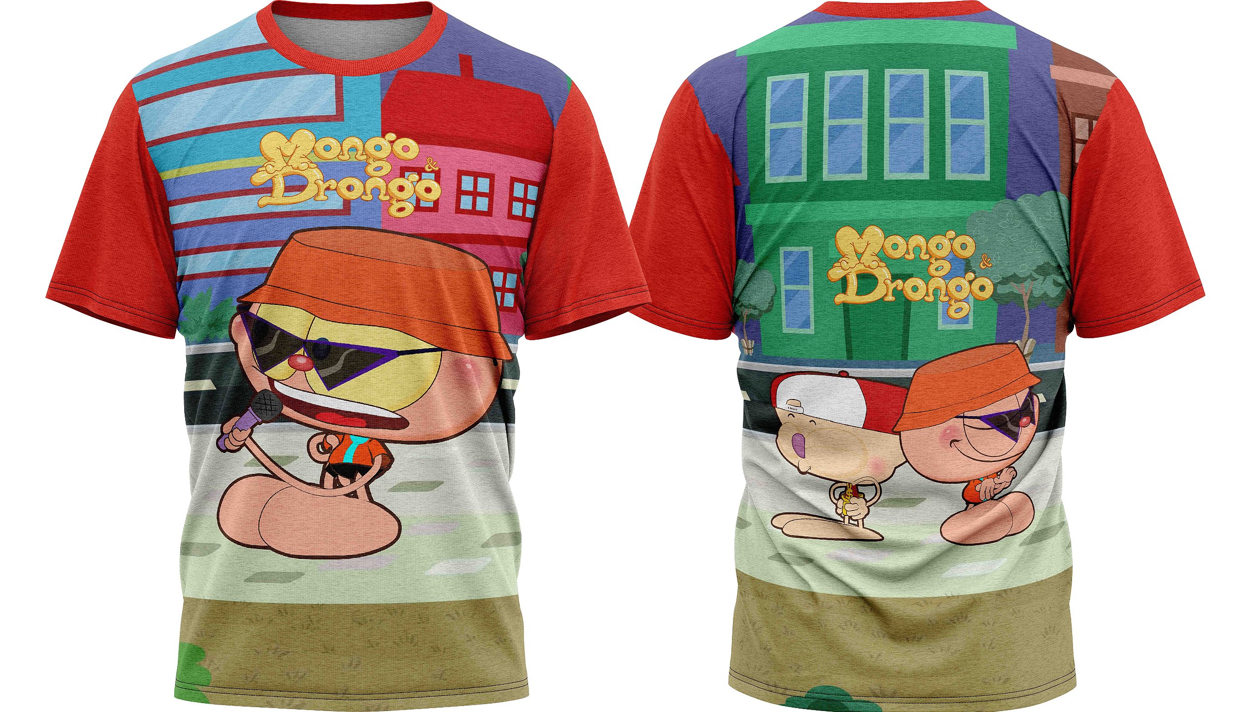 Mongo Rapper - Camiseta - Malha Poliéster - São Conrado Store
