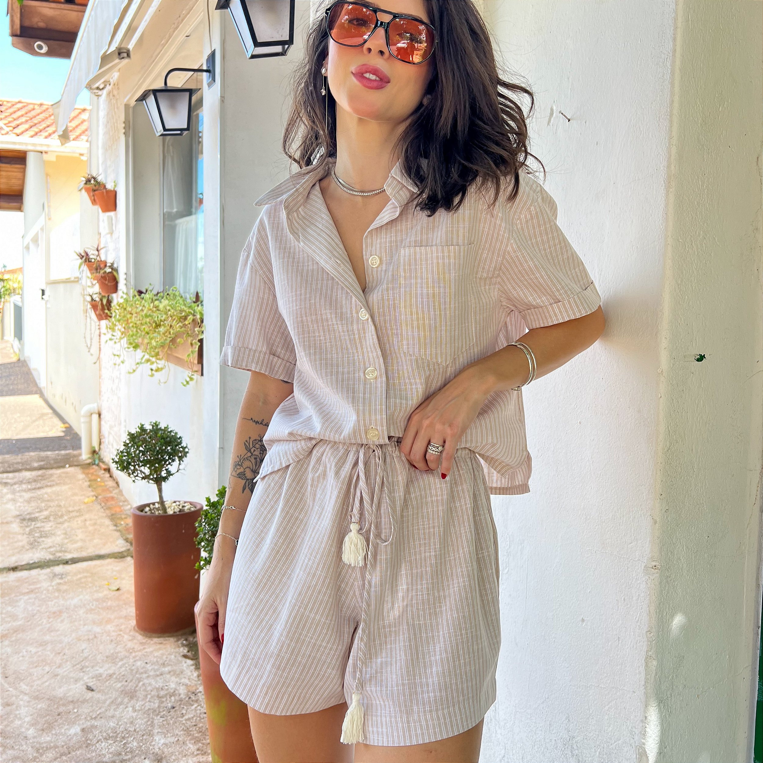 Conjunto Vick Nude - Flora Closet